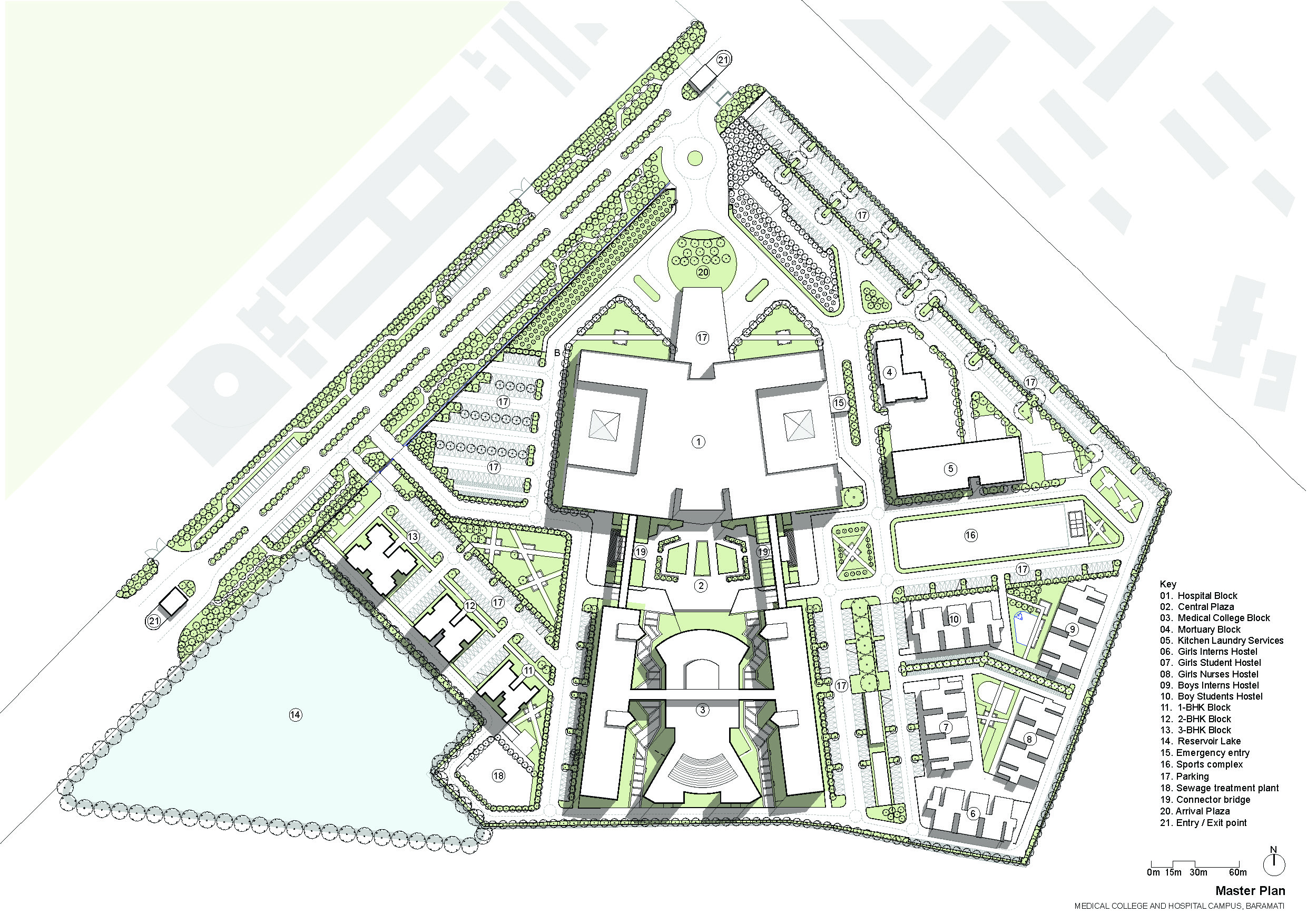 Government Medical College & Teaching Hospital Campus at Baramati by ...