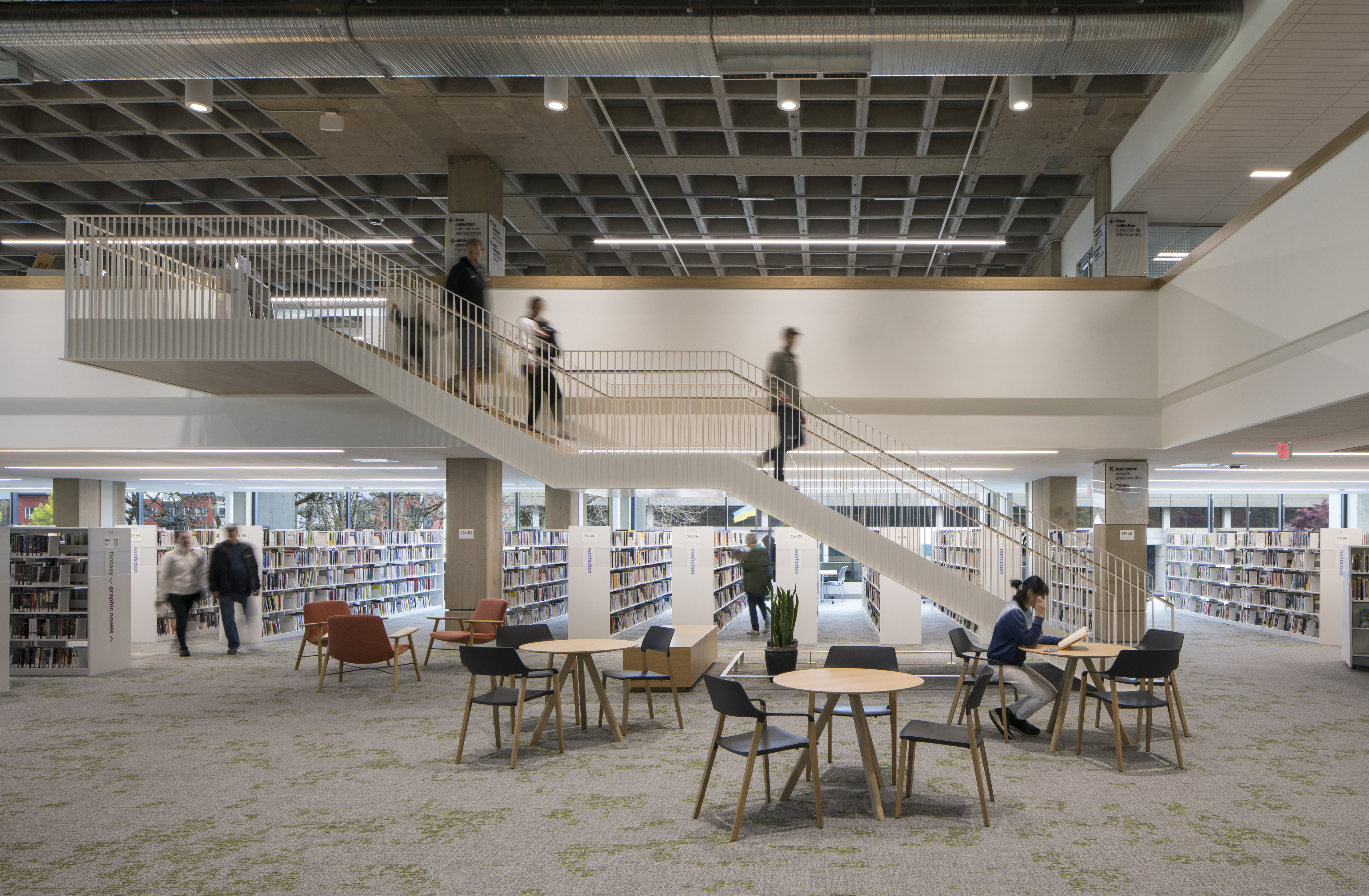 Salem Public Library Renovation by Hacker - Architizer