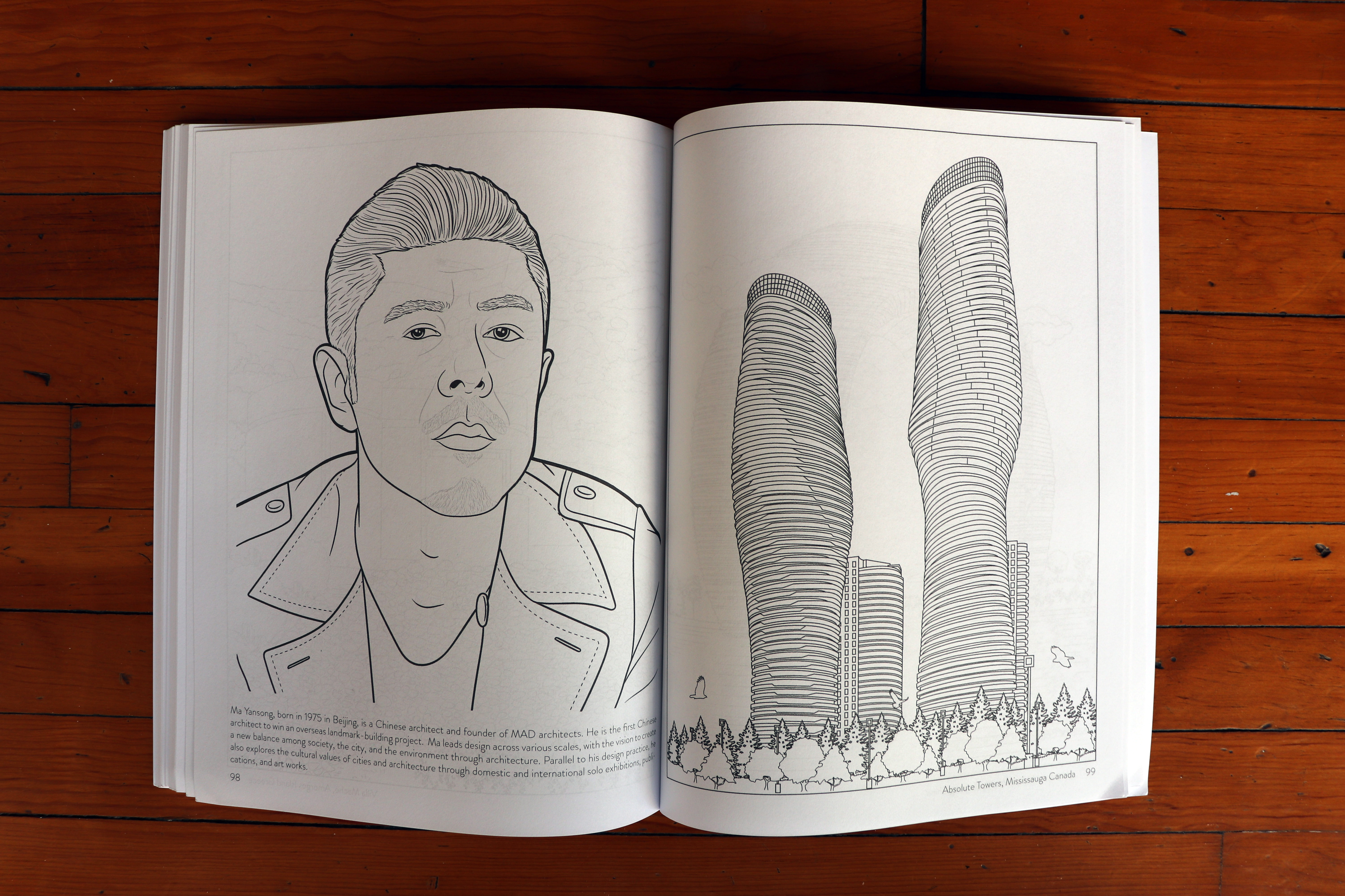 Architecture Coloring Book by ArchiGuru - Architizer