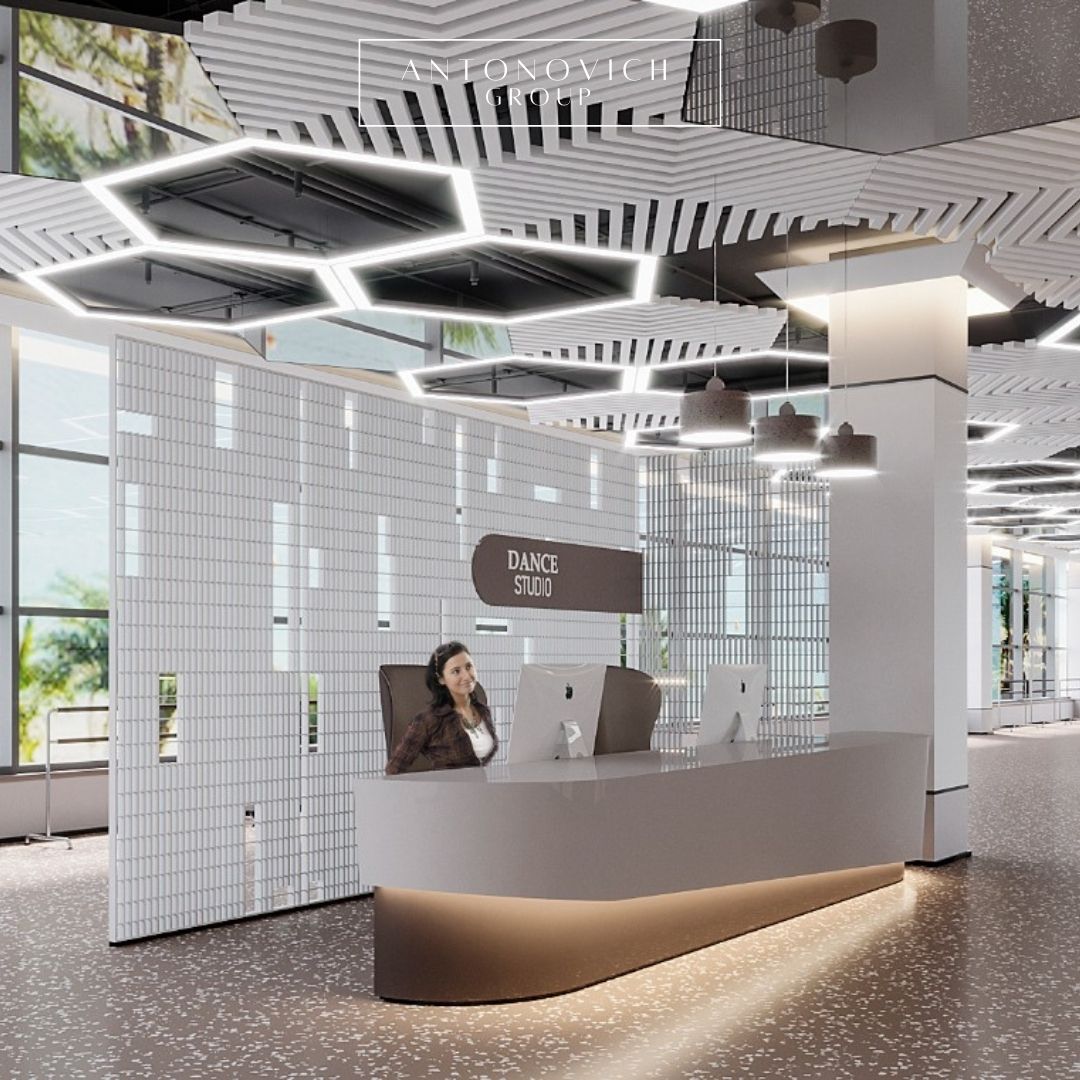 Modern Dance Studio Interior Design and Fit-Out by Antonovich Group by ...