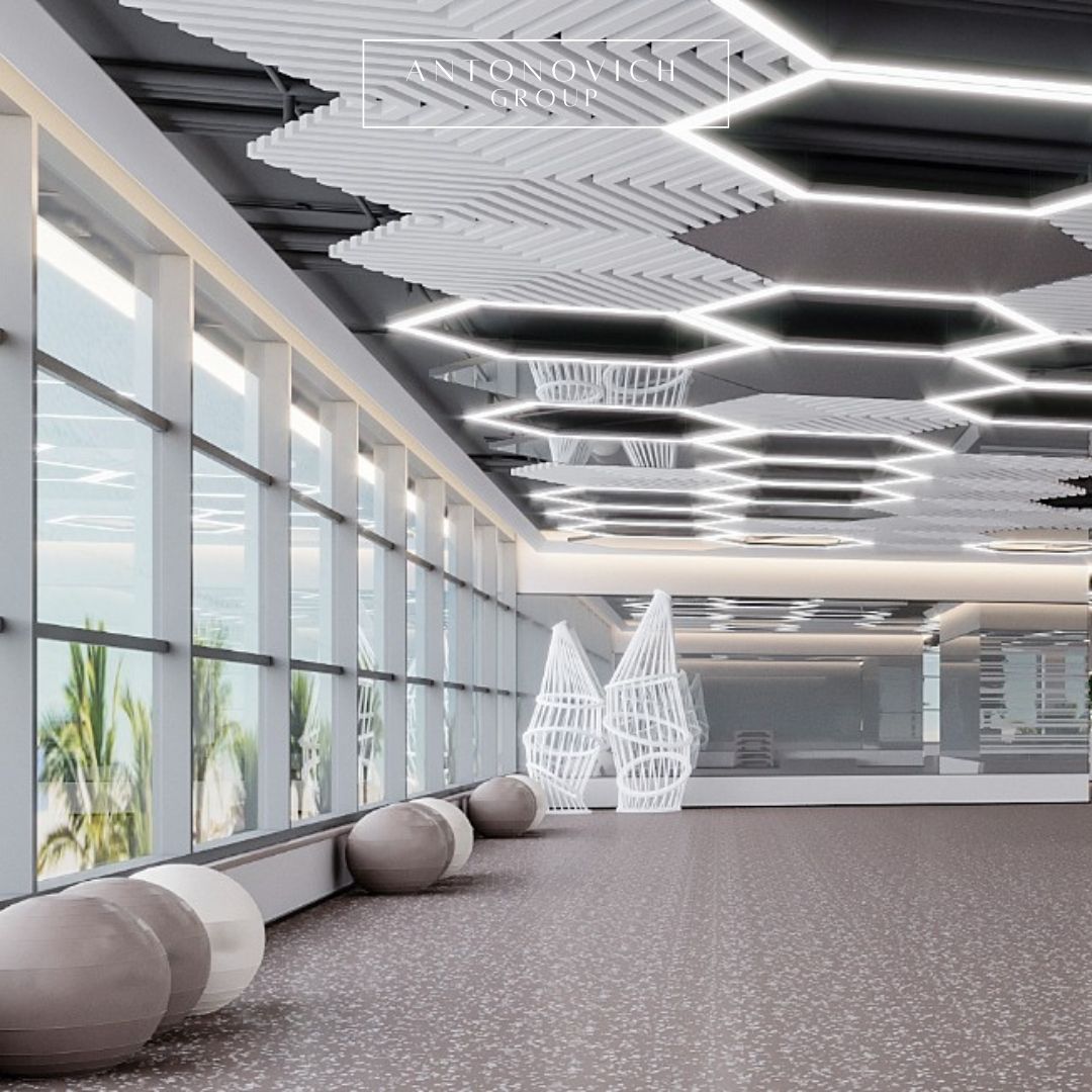 Modern Dance Studio Interior Design and Fit-Out by Antonovich Group by ...