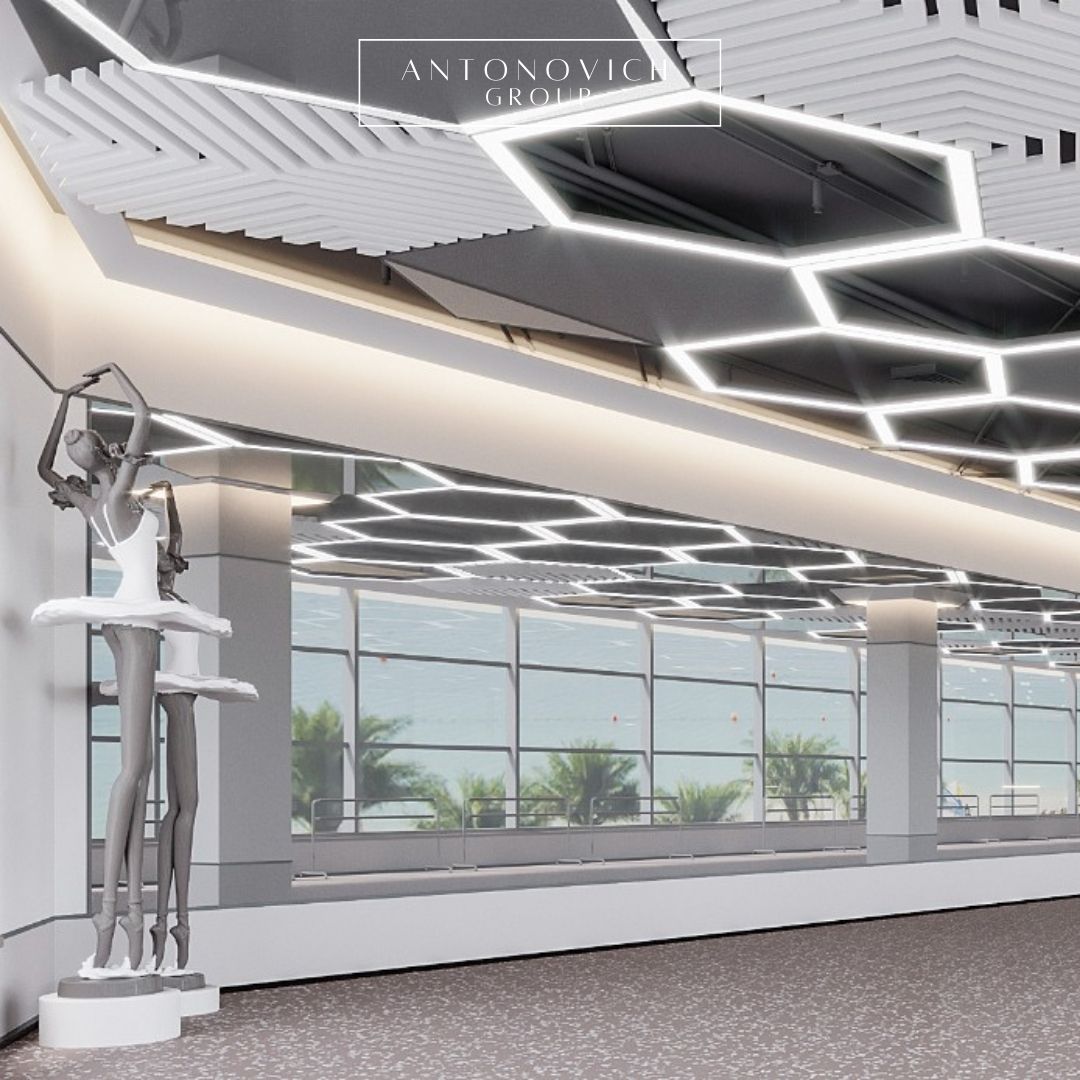 Modern Dance Studio Interior Design and Fit-Out by Antonovich Group by ...