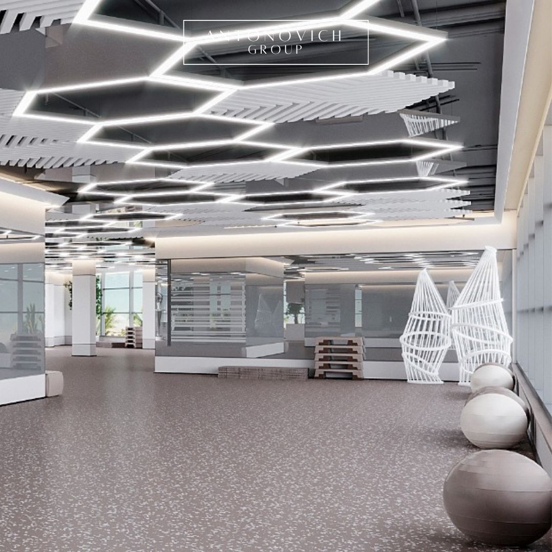 Modern Dance Studio Interior Design and Fit-Out by Antonovich Group by ...