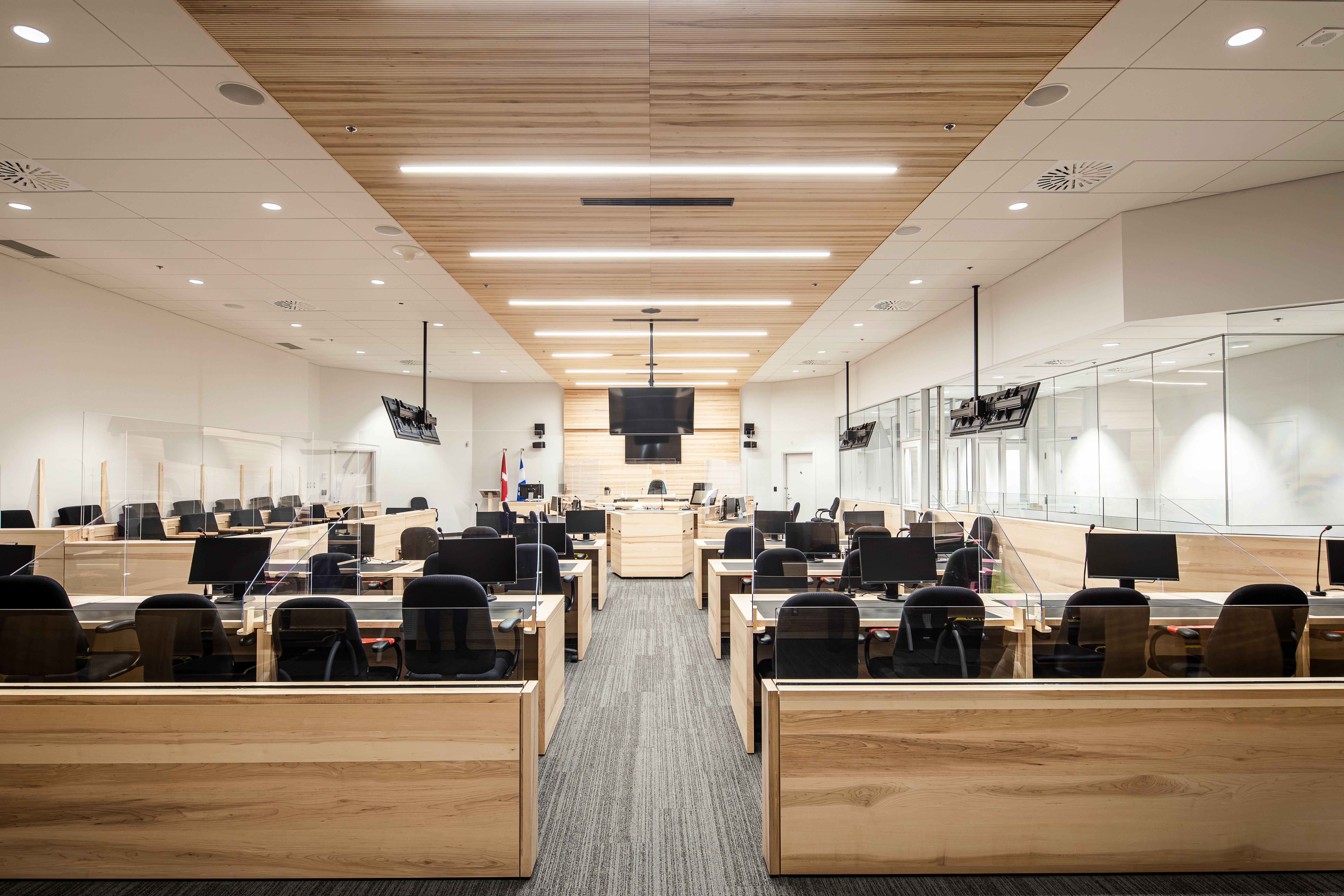 Palais de Justice de Rimouski by CCM2 architectes - Architizer