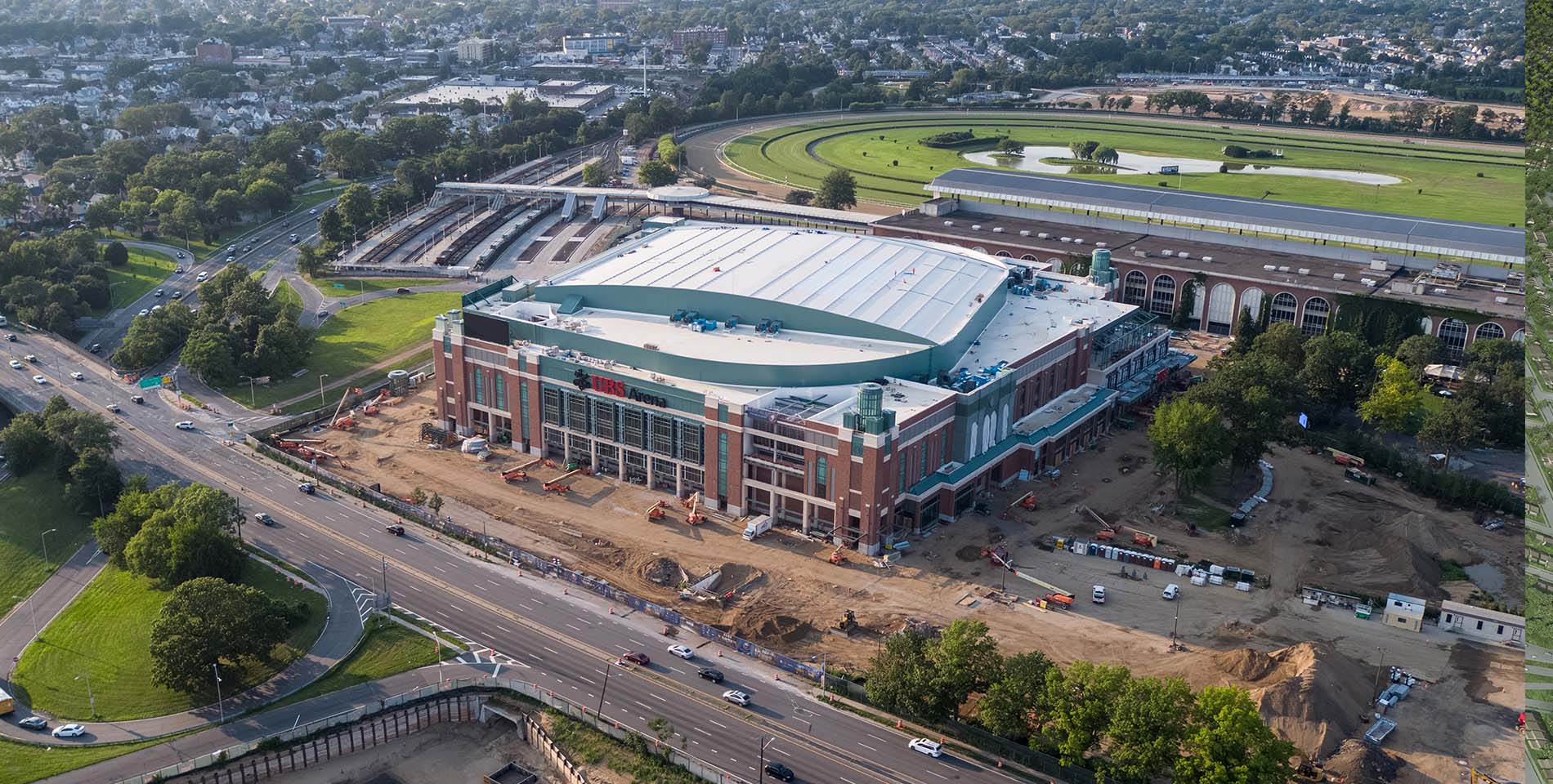 Belmont Park Arena and Belmont Park Village by JRDV Urban International ...