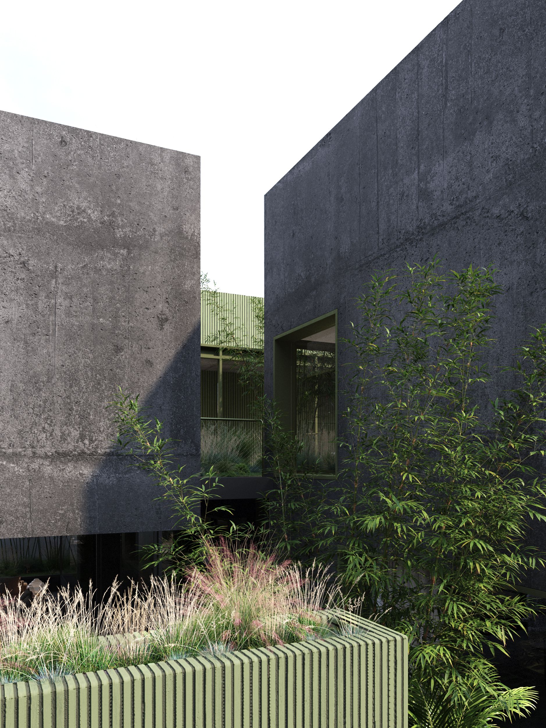 Bamboo courtyard House by Laboratory of Architecture #3 - Architizer