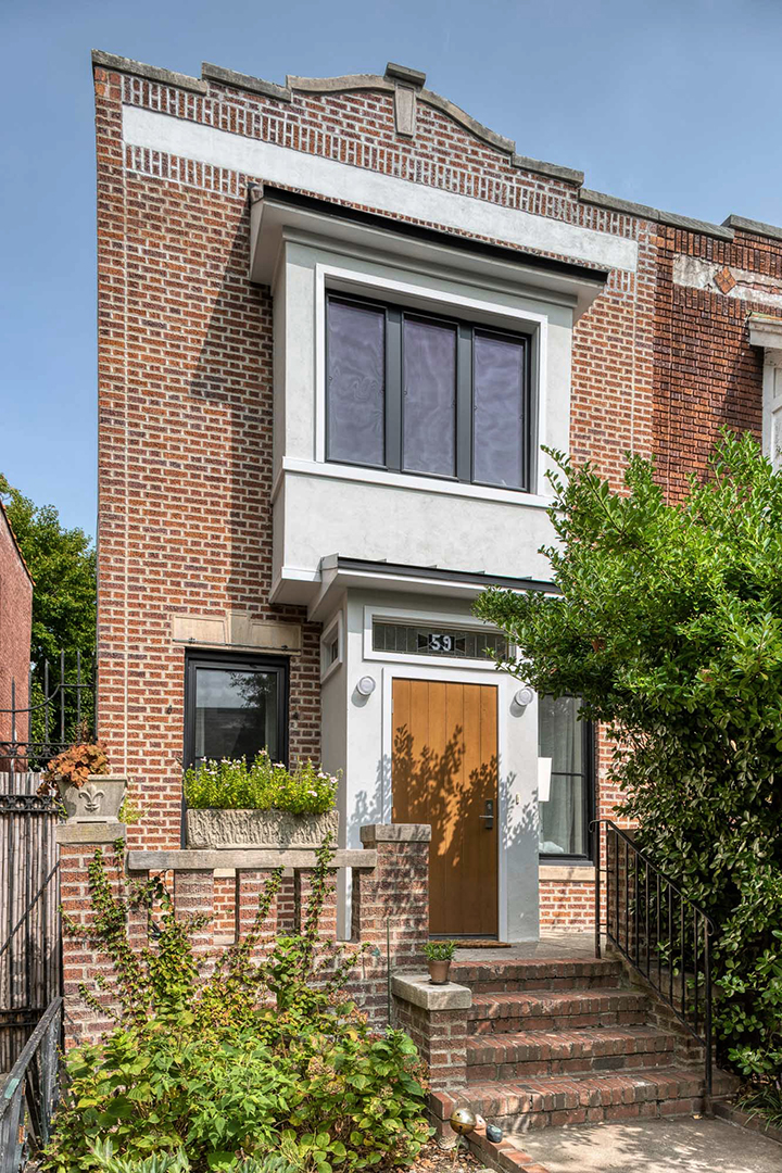Prospect Lefferts Brick Townhouse by Ben Herzog, Architect - Architizer