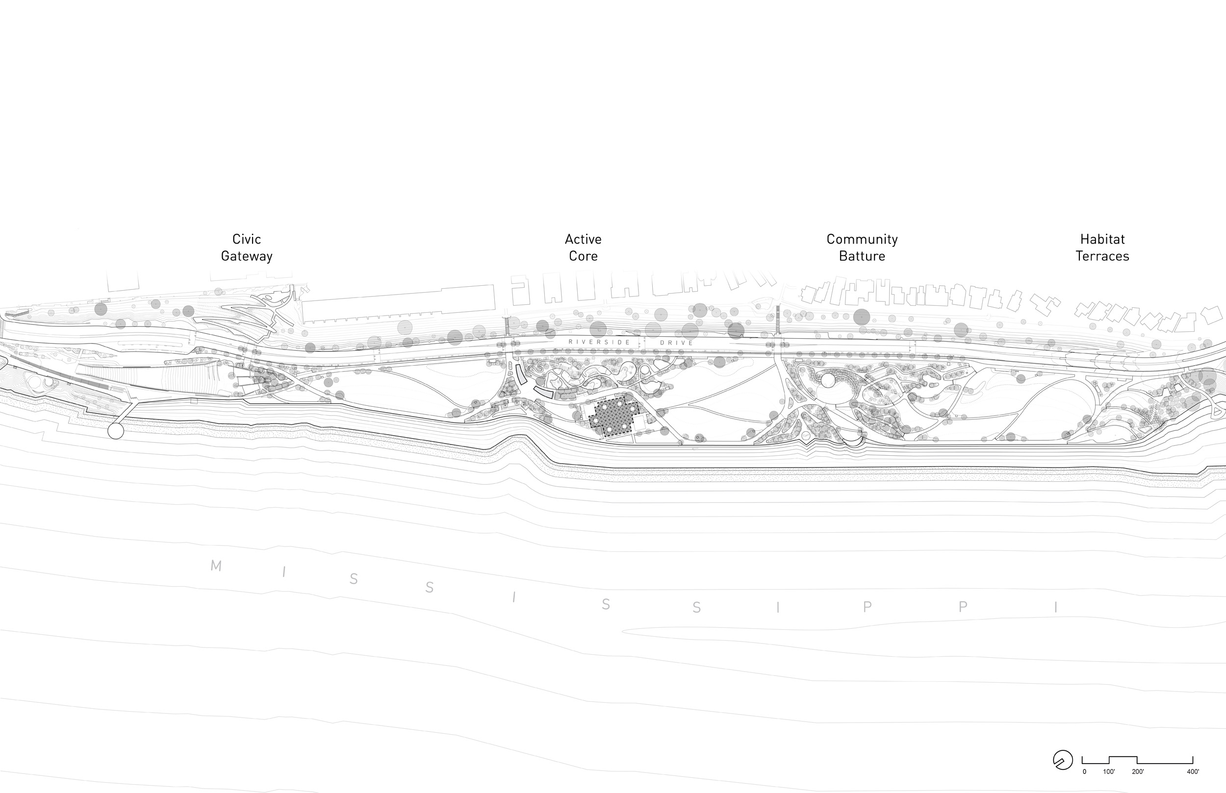 Idea 3892762: Tom Lee Park by Studio Gang in Memphis, United States ...