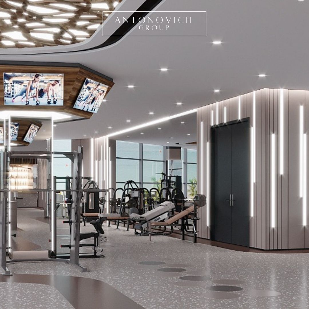 Fitness Center Gym Interior Design and Modern Equipment by LUXURY ...