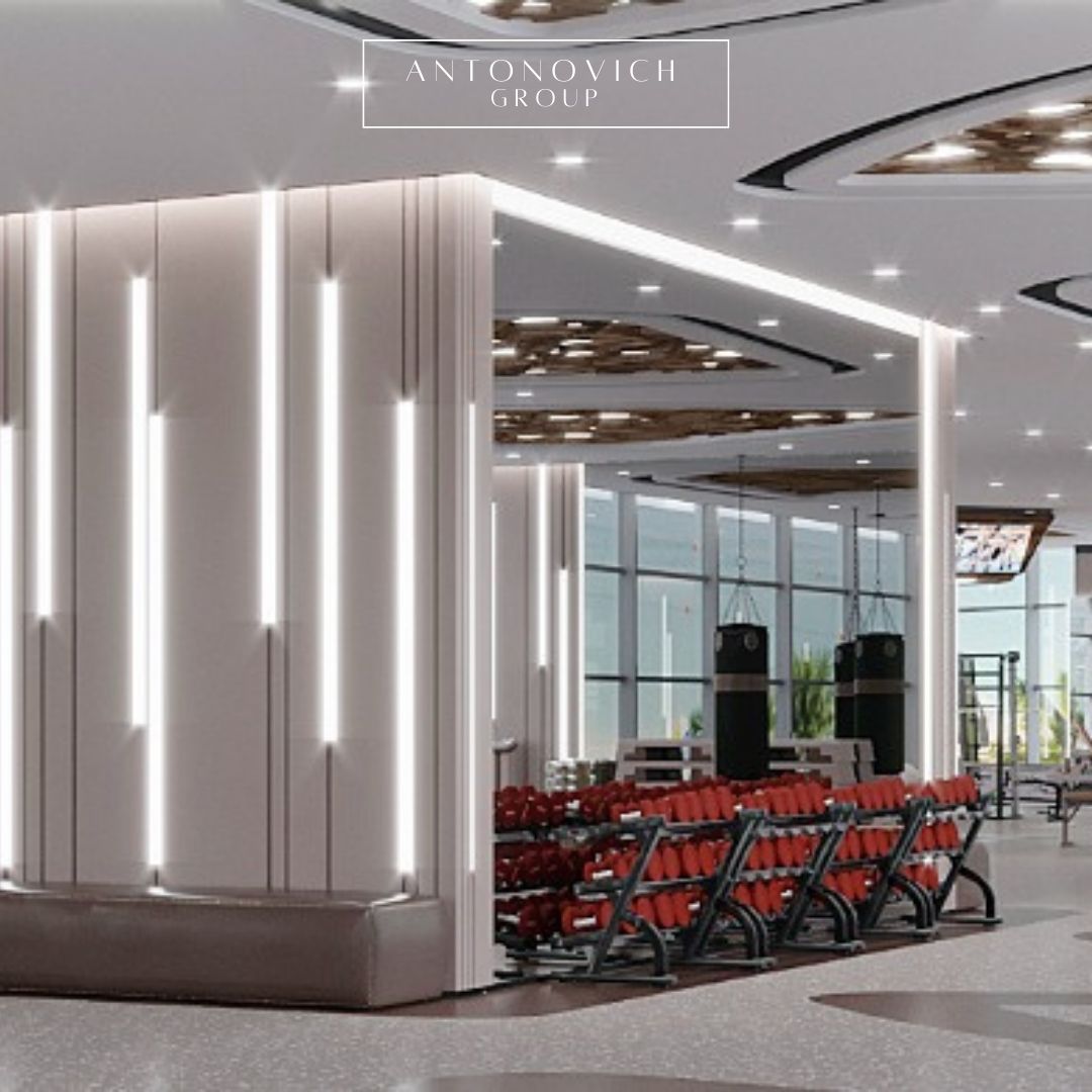 Fitness Center Gym Interior Design and Modern Equipment by LUXURY ...