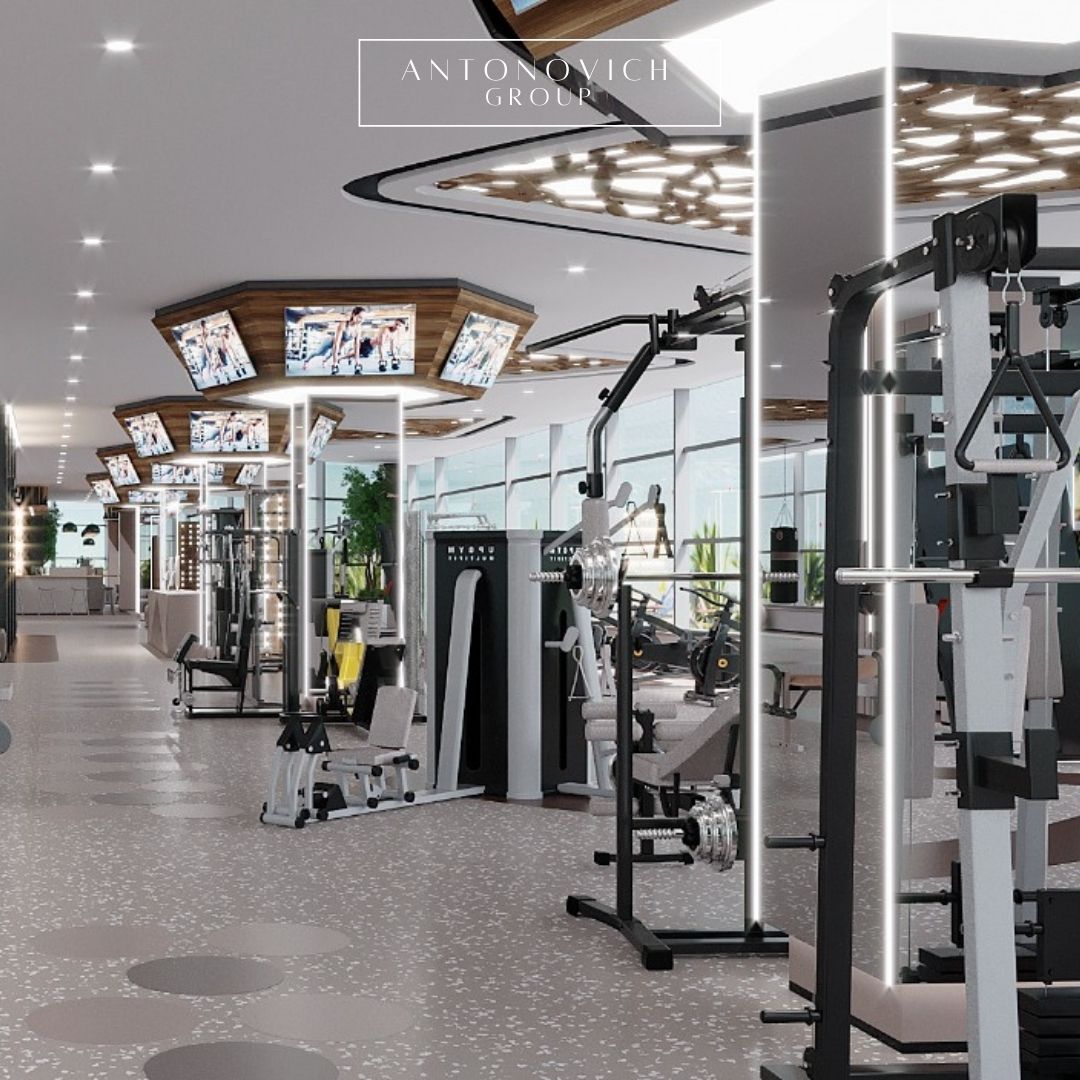 Fitness Center Gym Interior Design and Modern Equipment by LUXURY ...