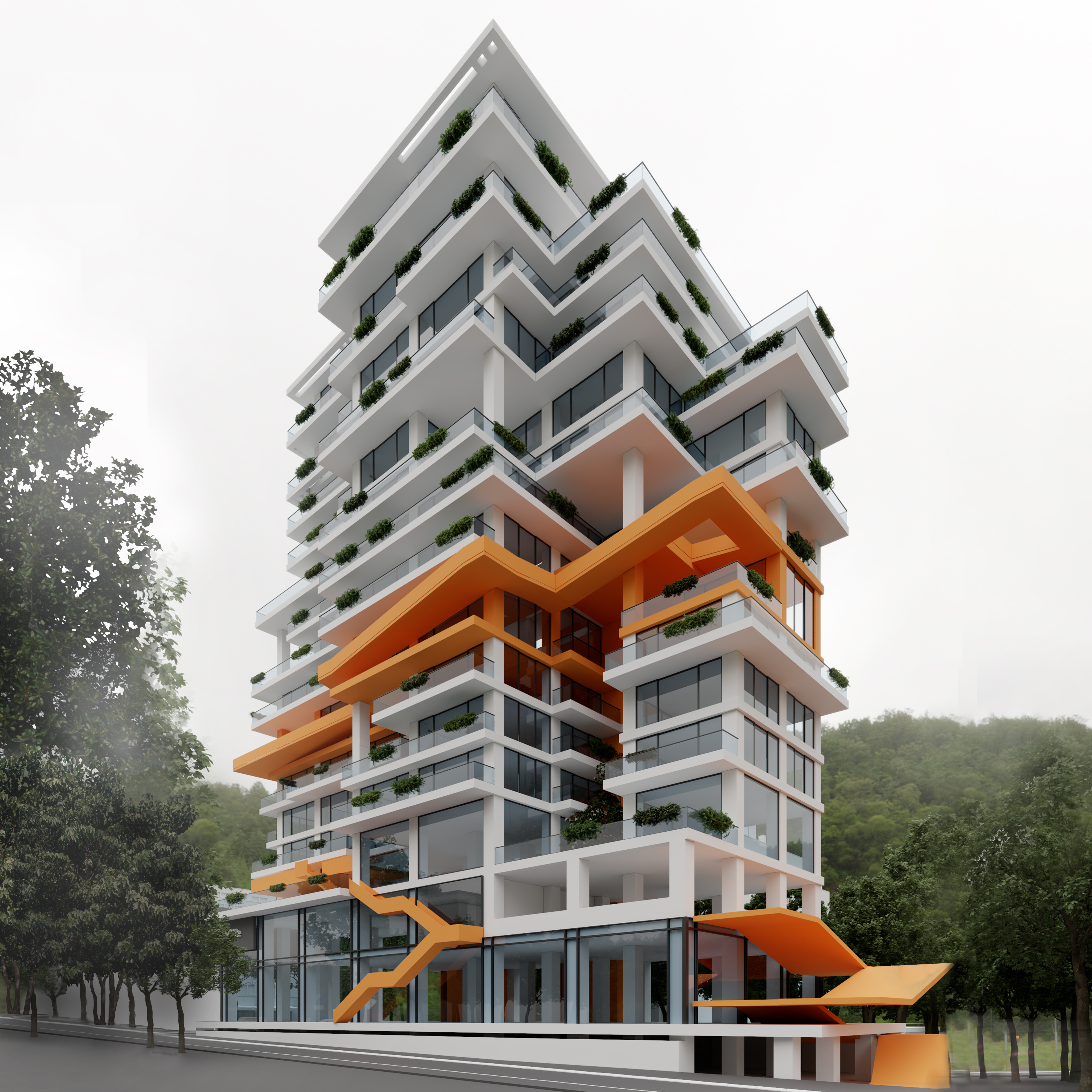 DOTLINE Residence by Shabahang Architecture Office - Architizer