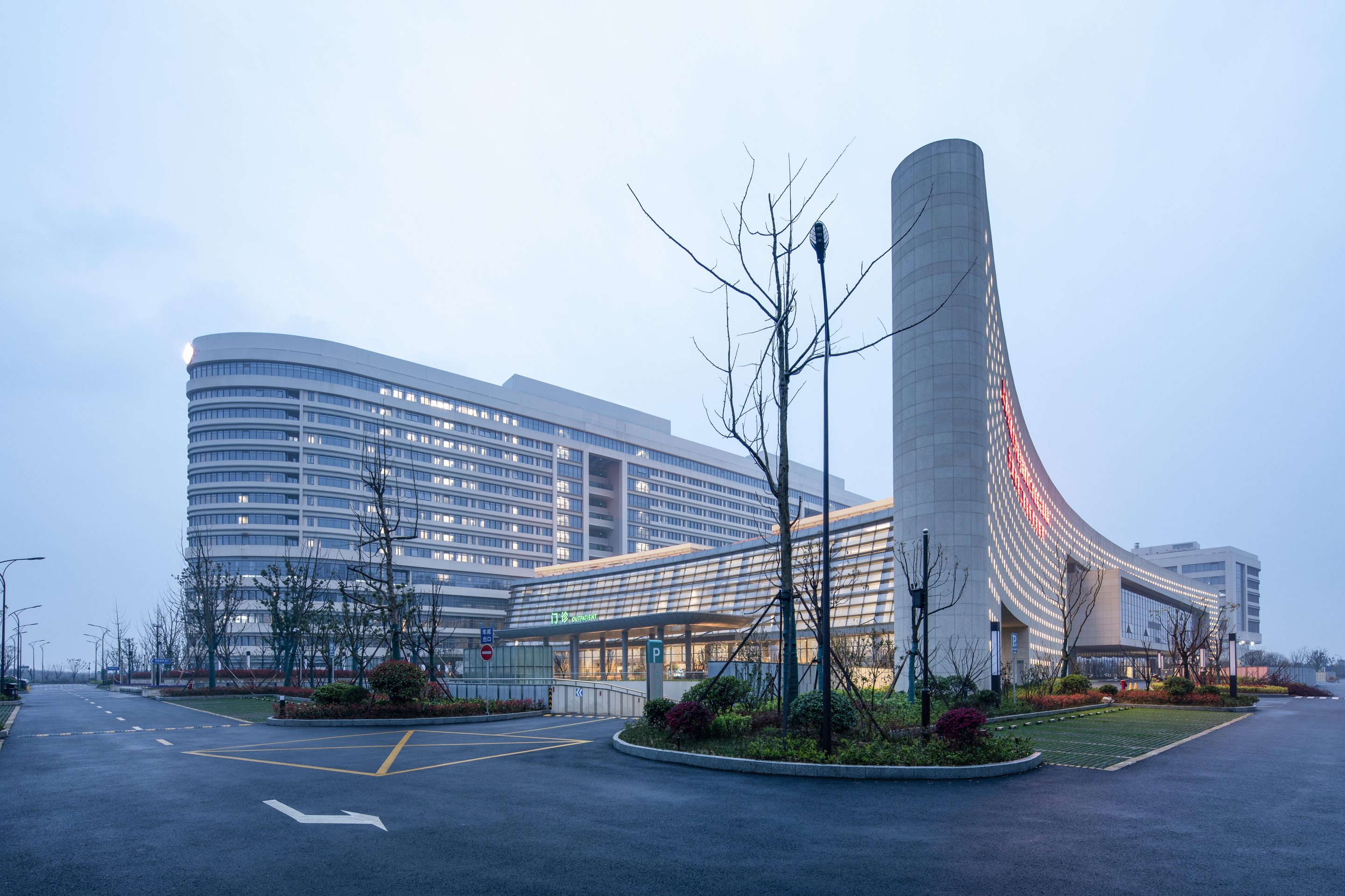 Ningbo Hangzhou Bay Hospital by MENG ARCHITECTS - Architizer