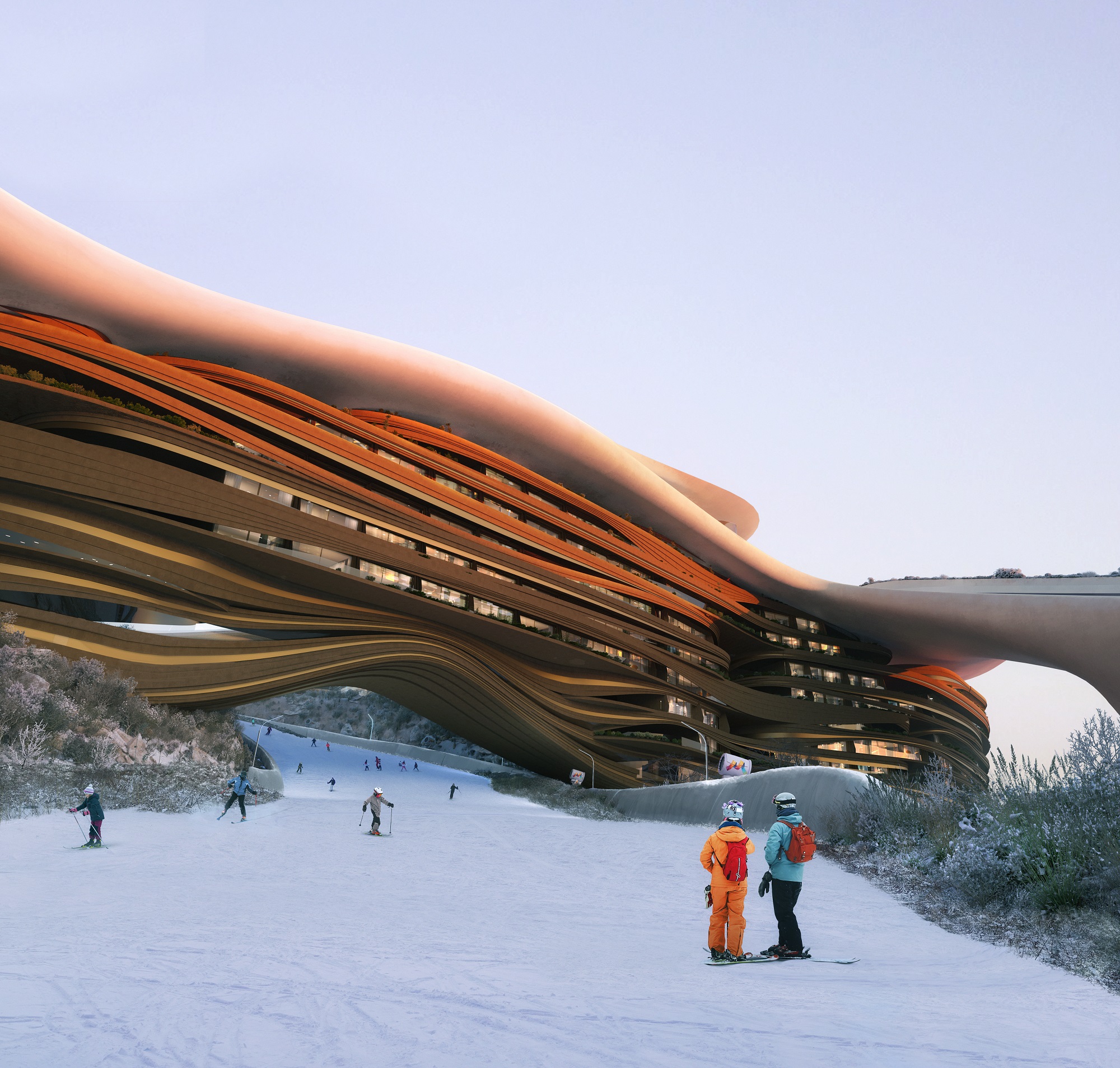 Aedas-designed Trojena Ski Village: A Futuristic Ski Destination in ...