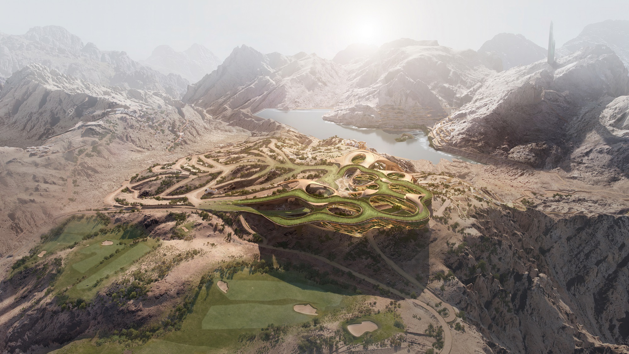 Aedas-designed Trojena Ski Village: A Futuristic Ski Destination in ...