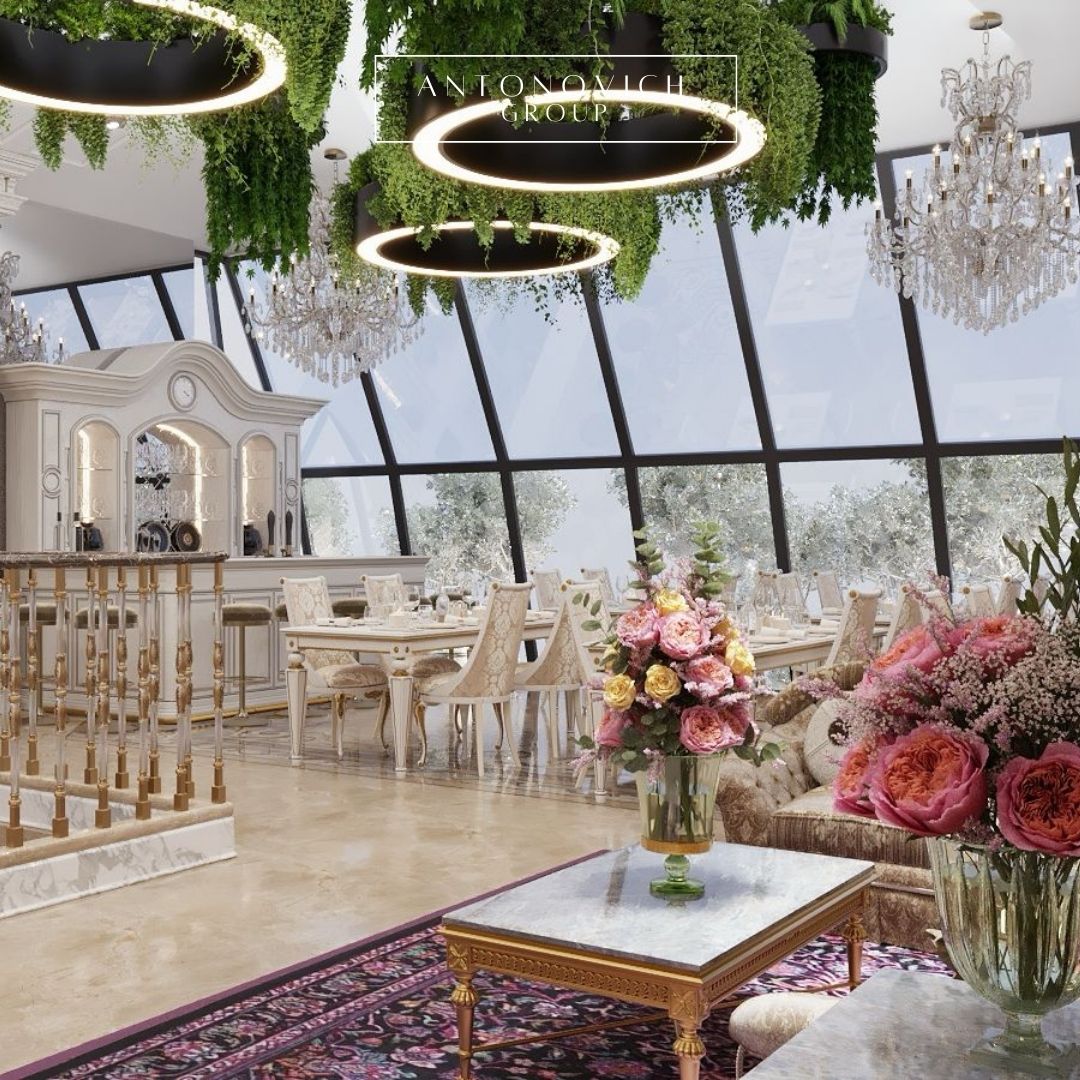 Luxury Interior Design for Fine Dining Restaurant by LUXURY ANTONOVICH ...