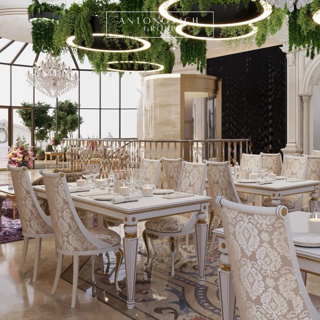 Luxury Interior Design for Fine Dining Restaurant by LUXURY ANTONOVICH ...