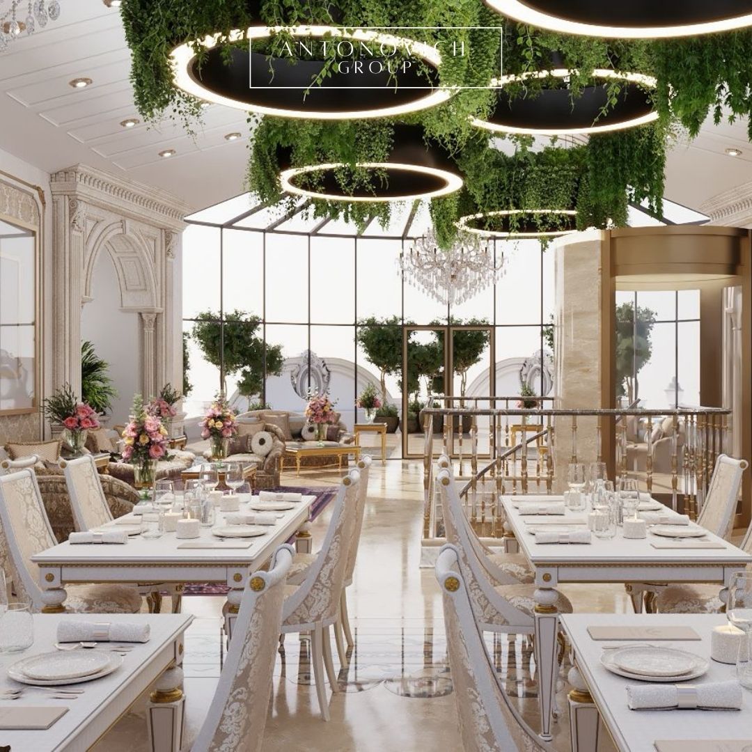 Luxury Interior Design for Fine Dining Restaurant by LUXURY ANTONOVICH ...