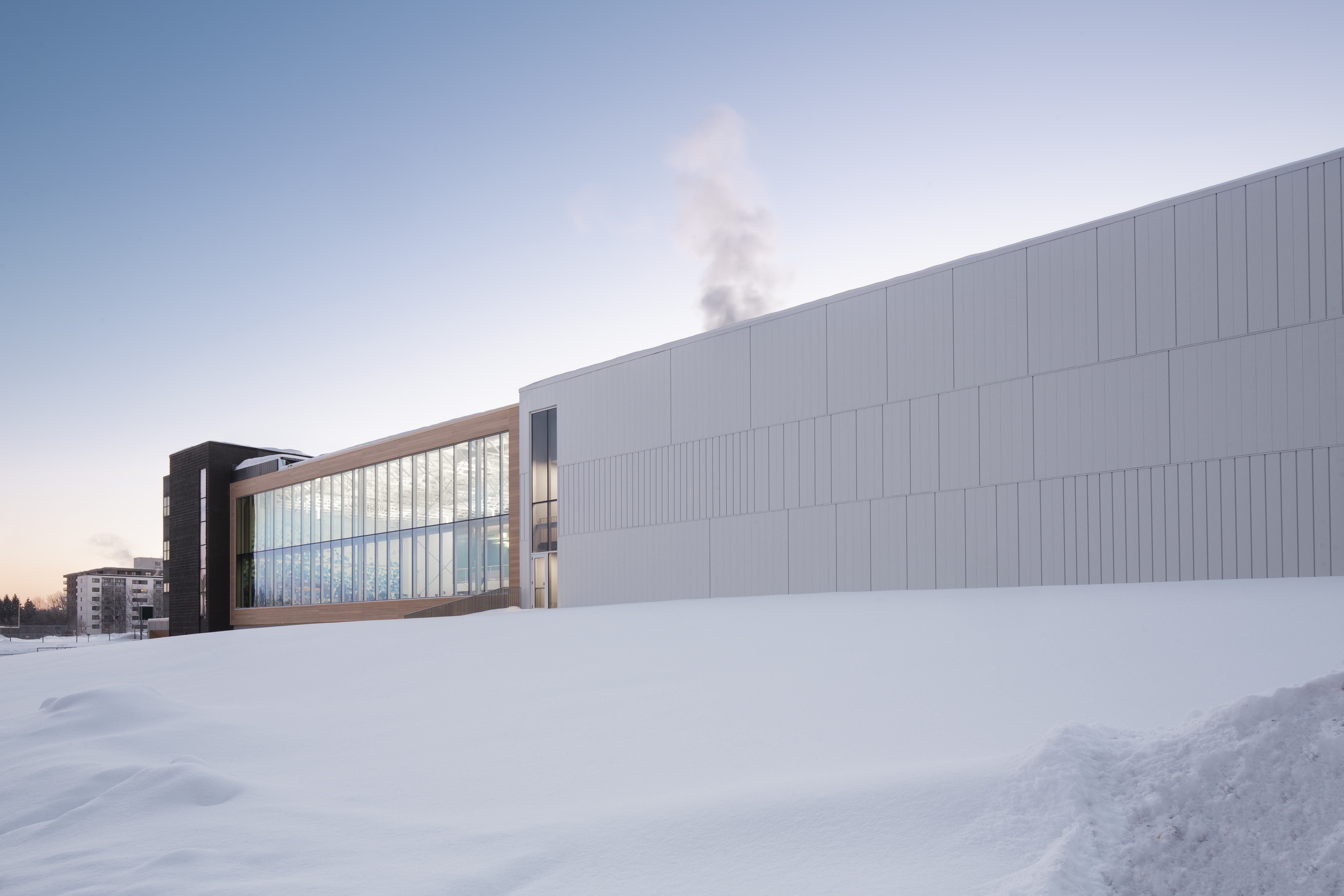 Centre d'activités sportifs-Cégep Garneau by CCM2 architectes - Architizer