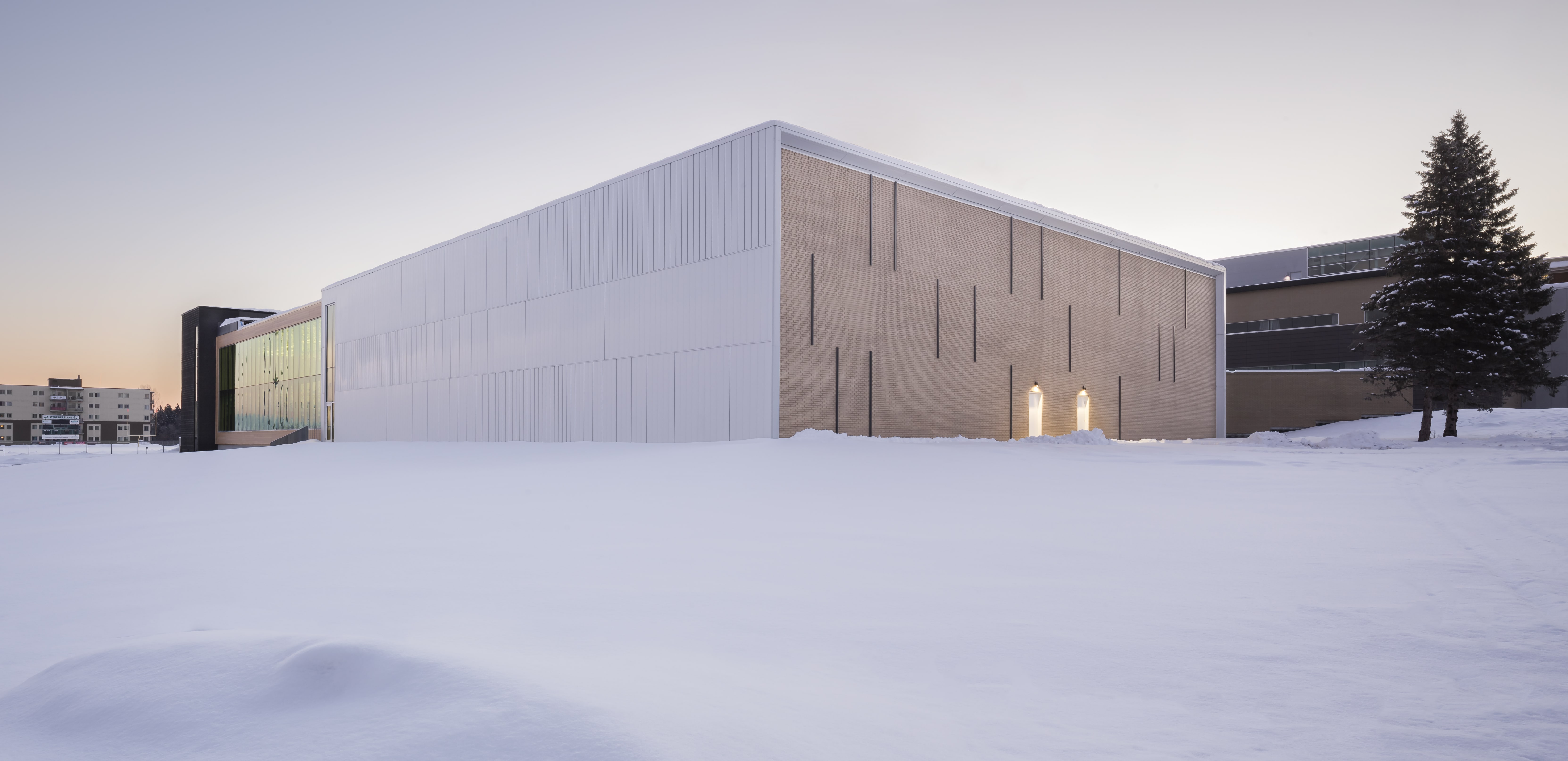 Centre d'activités sportifs-Cégep Garneau by CCM2 architectes - Architizer