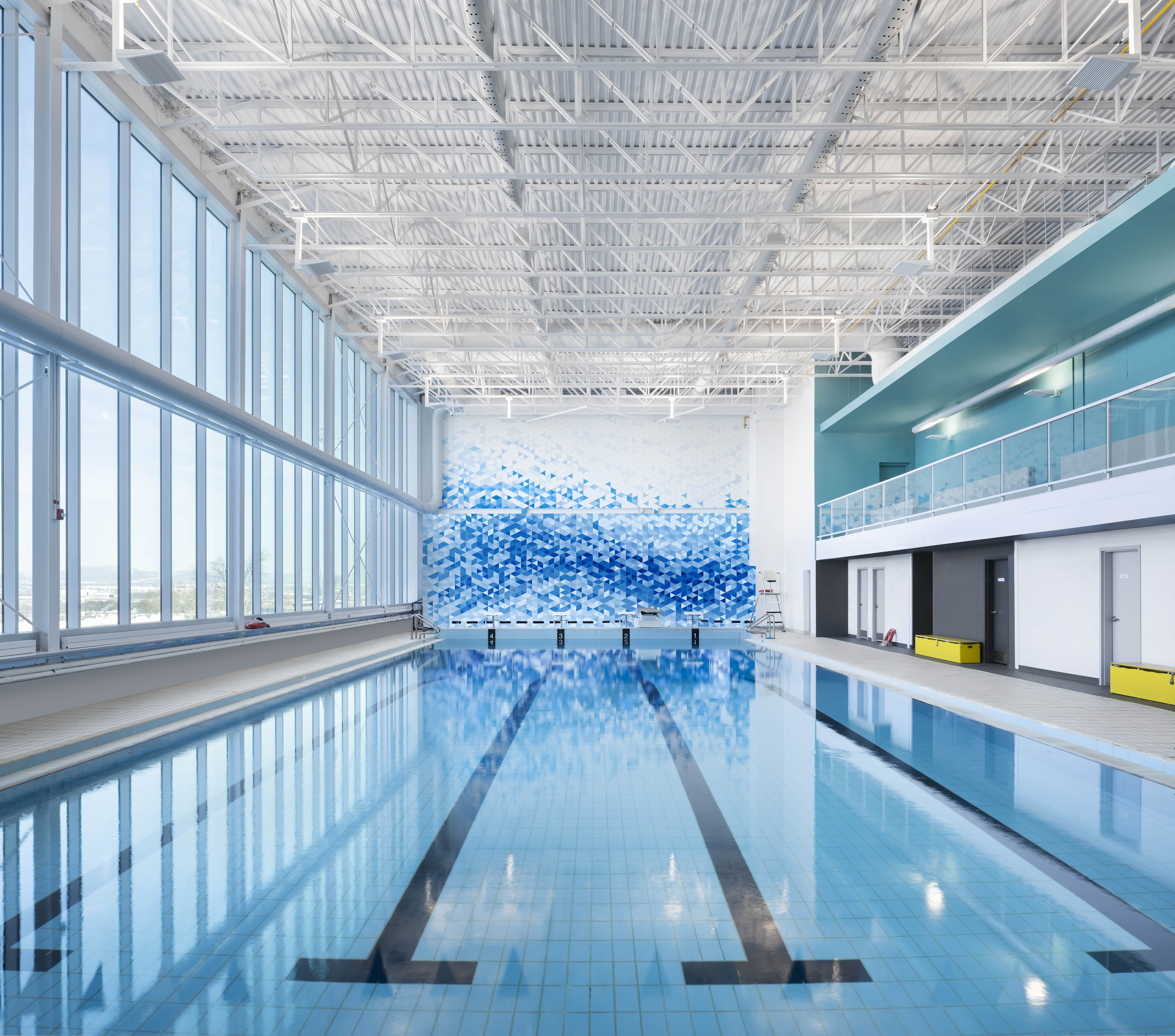 Centre d'activités sportifs-Cégep Garneau by CCM2 architectes - Architizer