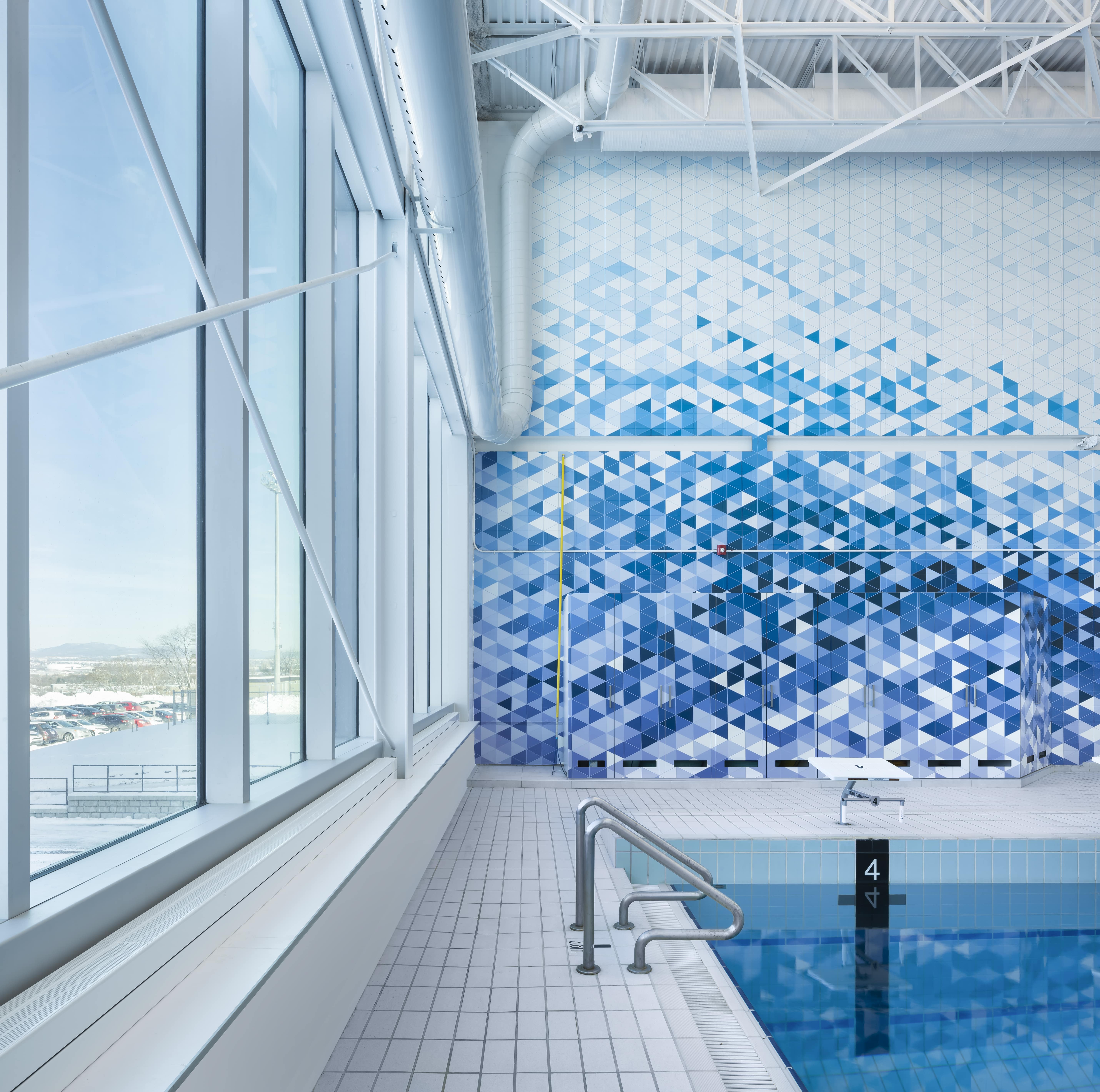 Centre d'activités sportifs-Cégep Garneau by CCM2 architectes - Architizer