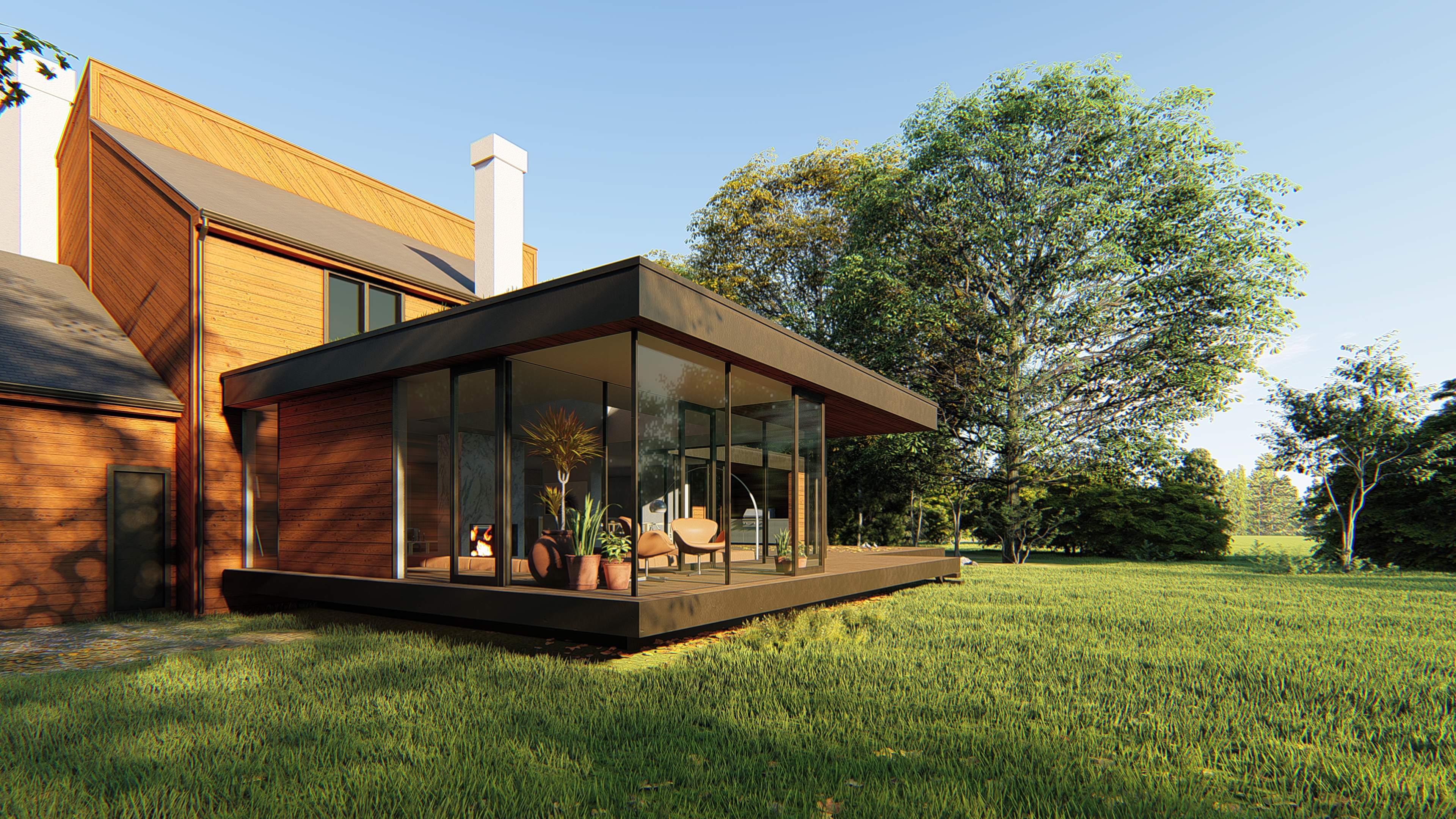 West Chester home addition by Phiba Architecture - Architizer