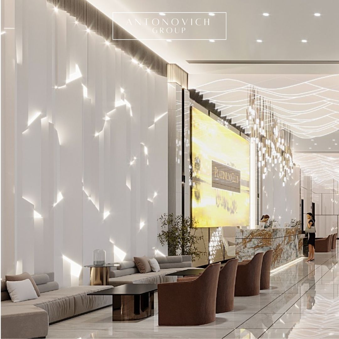 Luxury Hotel Lobby Interior Design and Fit-out by LUXURY ANTONOVICH ...