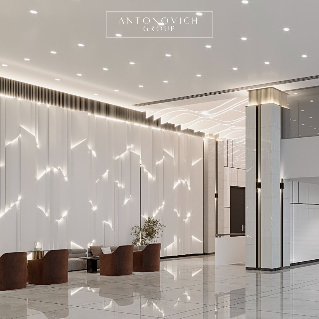 Luxury Hotel Lobby Interior Design and Fit-out by LUXURY ANTONOVICH ...