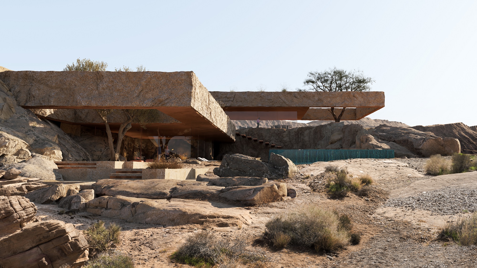 NEOM announces Aedas-designed Gidori in Gulf of Aqaba by Aedas - Architizer