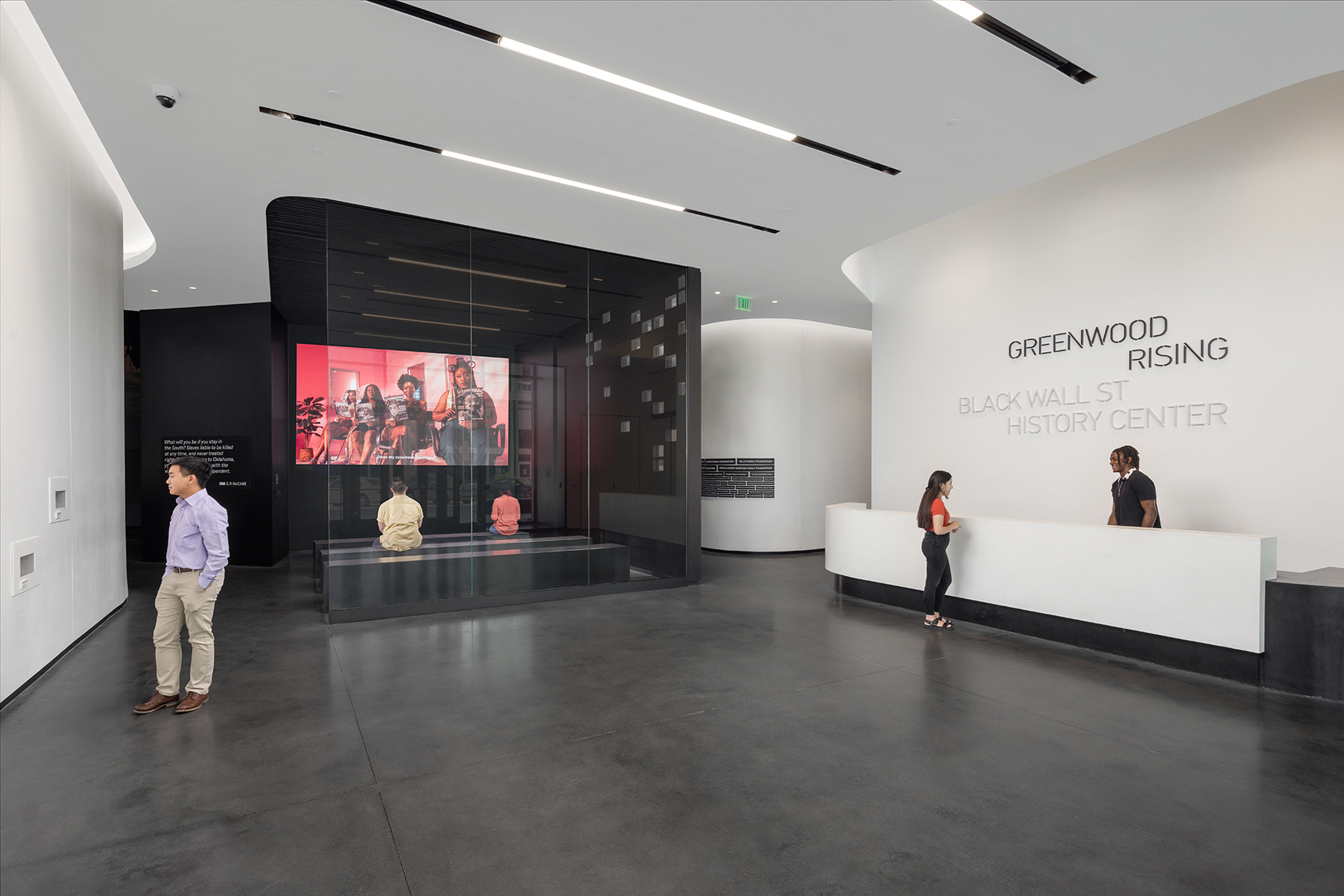 Greenwood Rising: Black Wall Street History Center by Narrate - Architizer