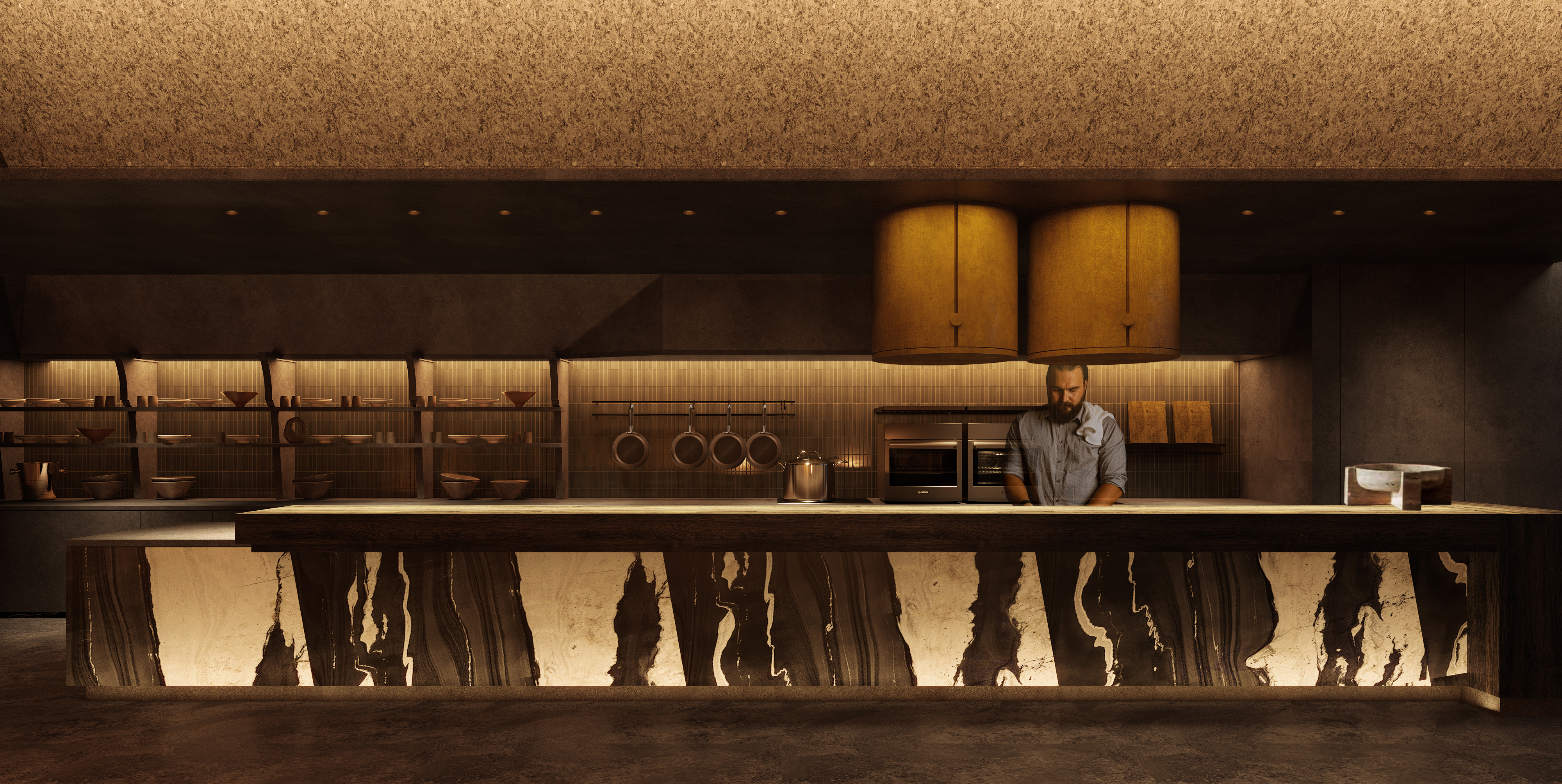 Swedish Michelin three-star chef restaurant by URO Design Concepts ...