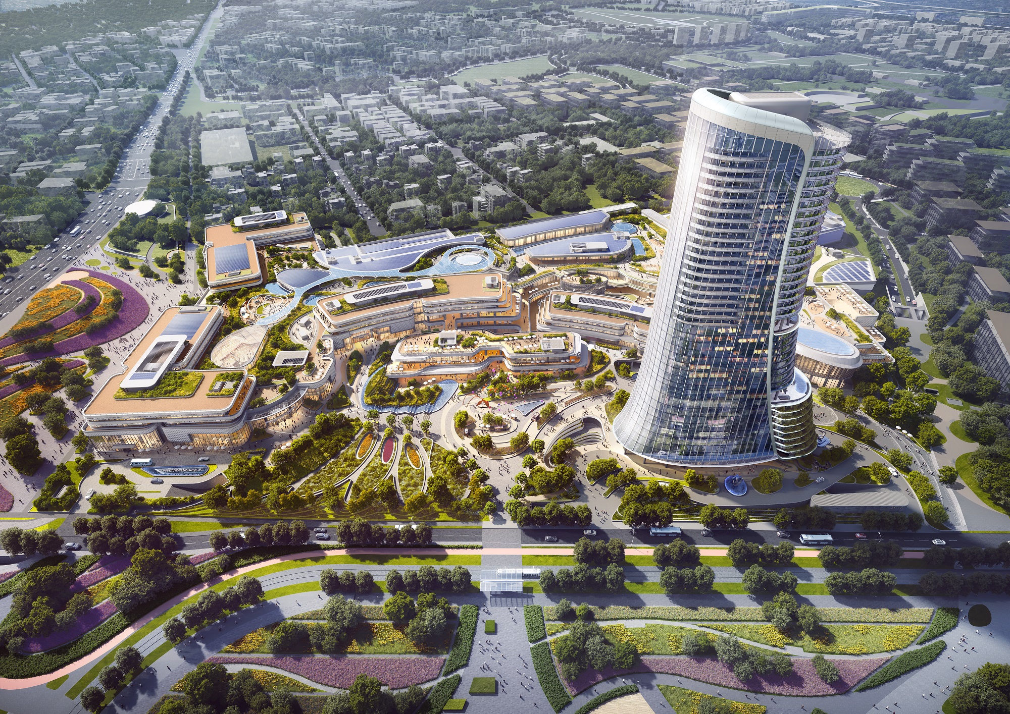 Designing the Largest Commercial Hub in Athens, Greece by Aedas ...