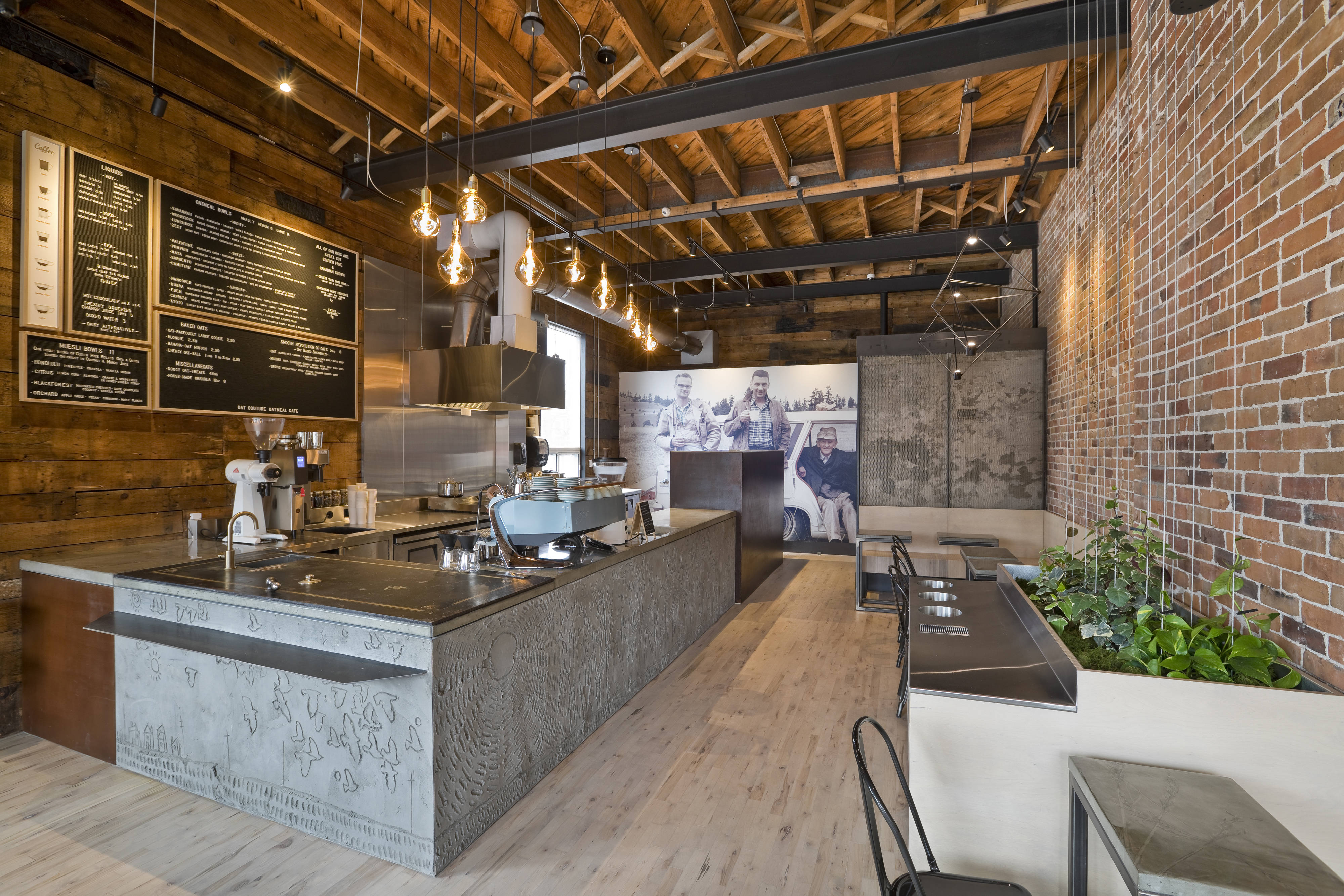 Oat Couture Oatmeal Café by Felt Spaces Design - Architizer