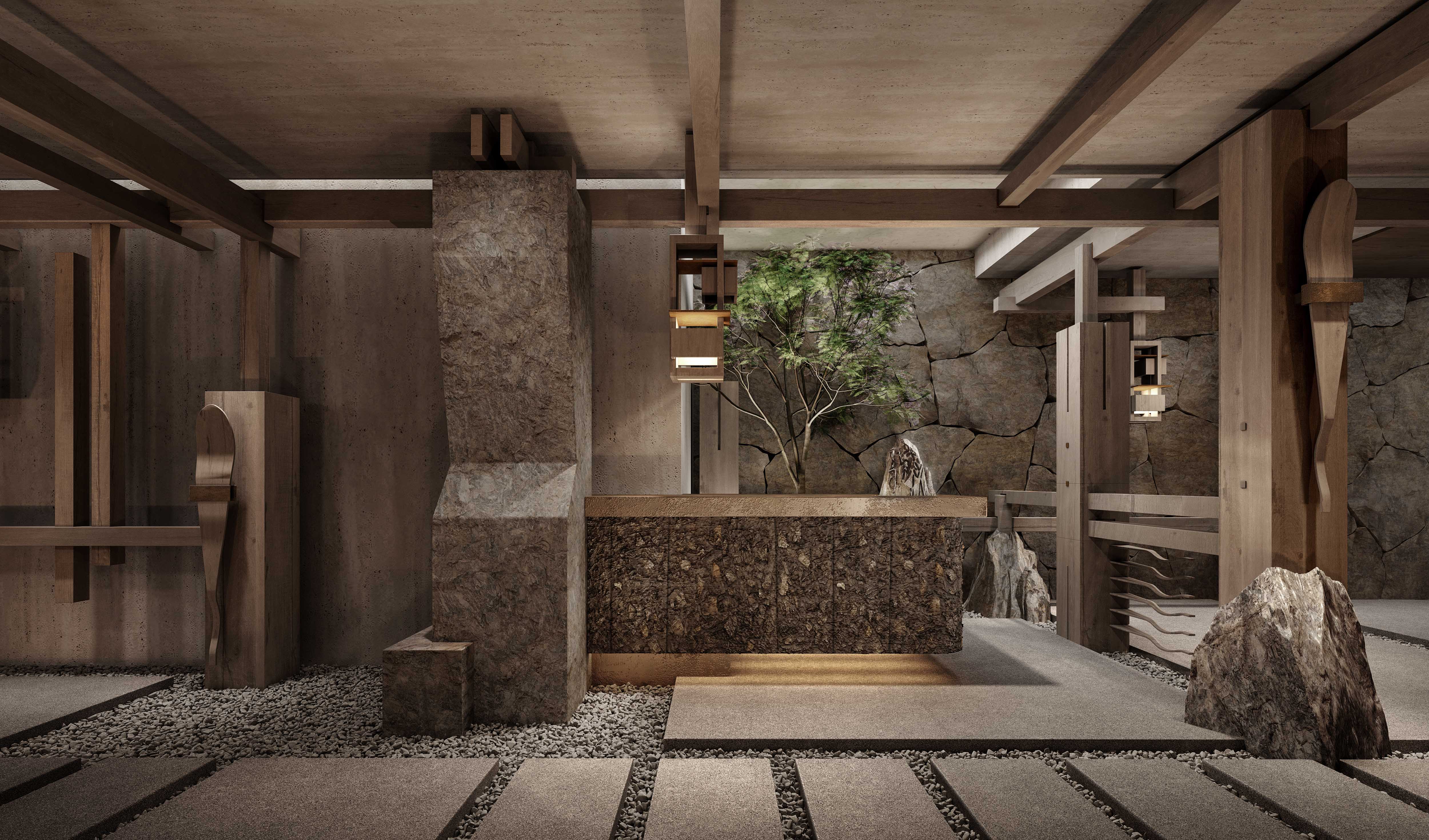 ROBATAYAKI MICHELIN CHEF RESTAURANT by URO Design Concepts - Architizer