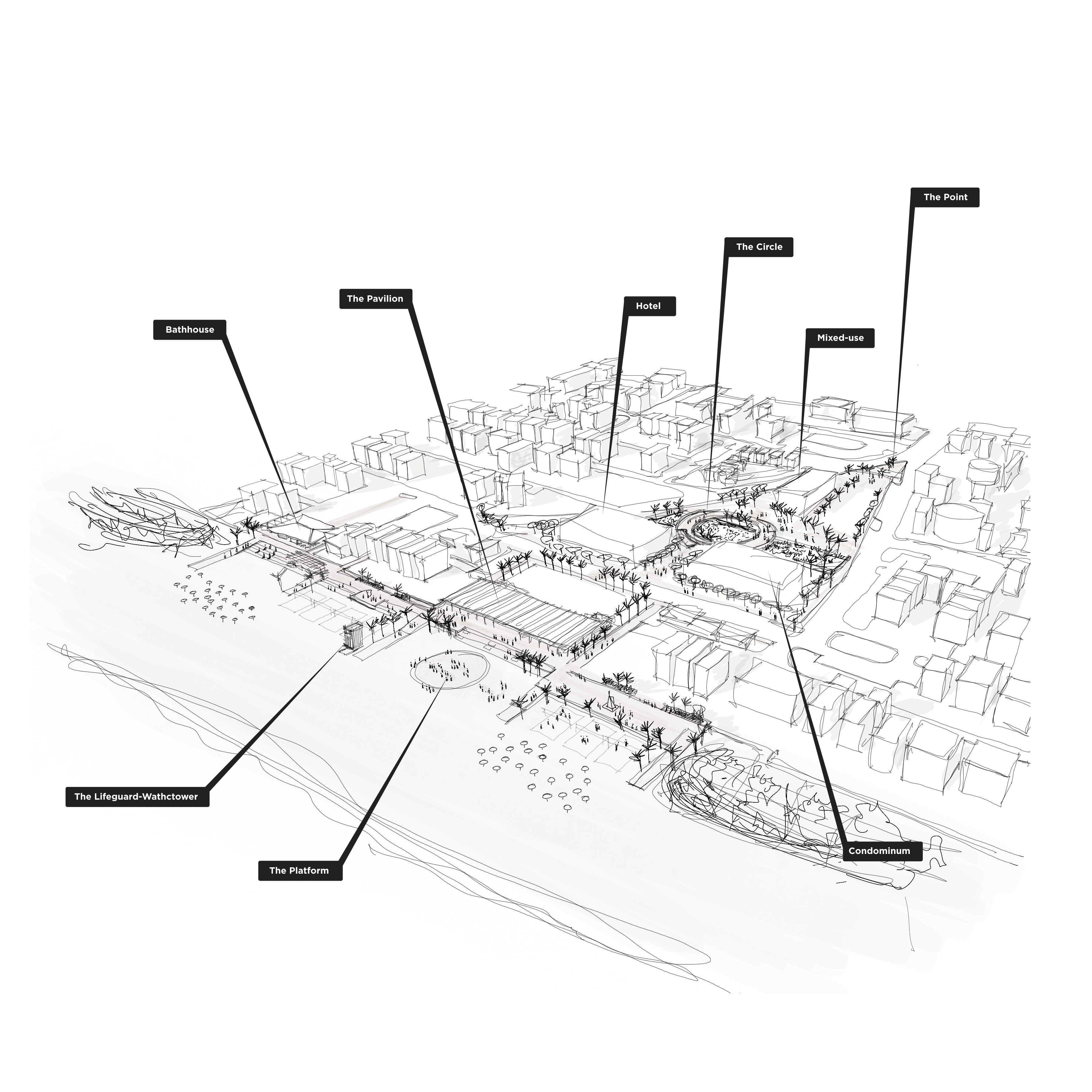 The Circle-Atlantic Beach Boardwalk_Honorable mention by Isturain+Sam ...