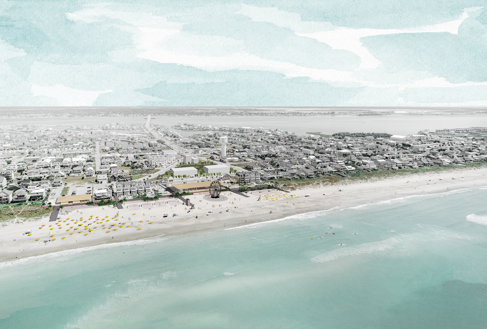 The Circle-Atlantic Beach Boardwalk_Honorable mention by Isturain+Sam ...