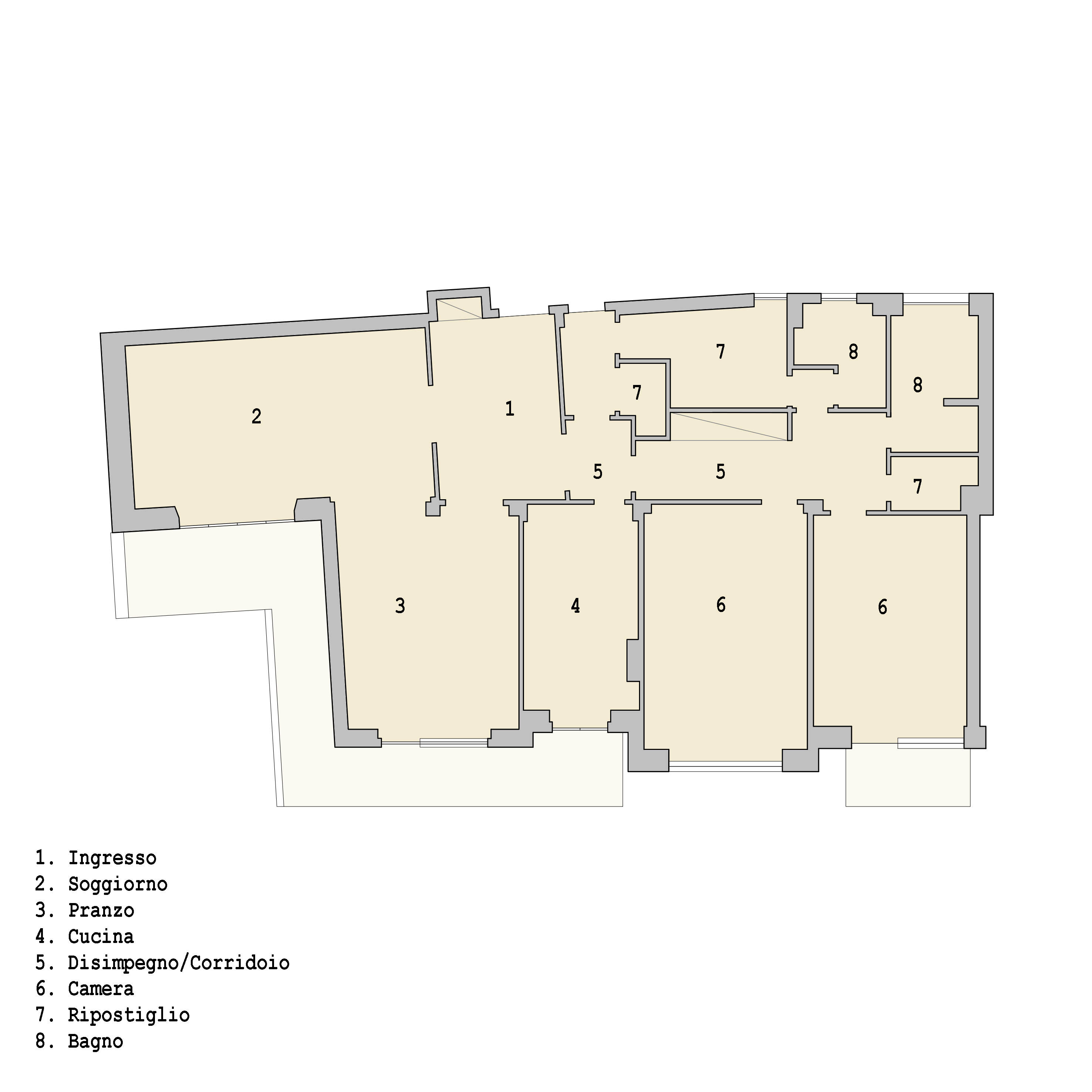 Appartamento in Roma – Parco Scott by Borgo Architetti - Architizer