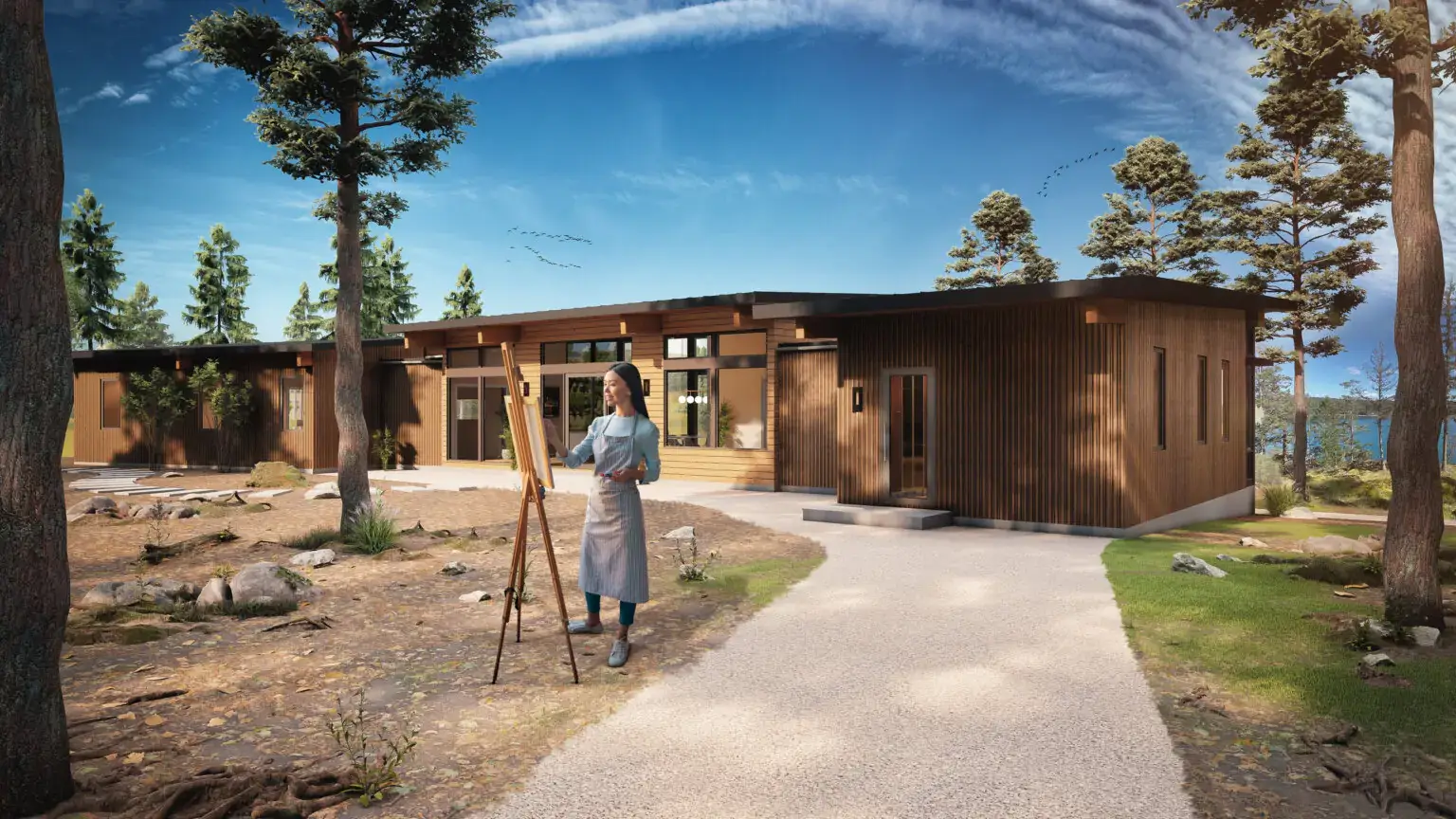 Captivating Glass House: Architectural Rendering in Buckeye, Arizona by ...