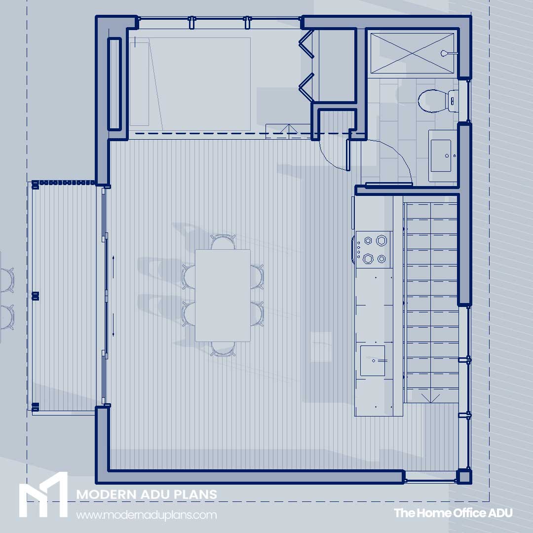 The Home-Office ADU by Modern ADU Plans - Architizer