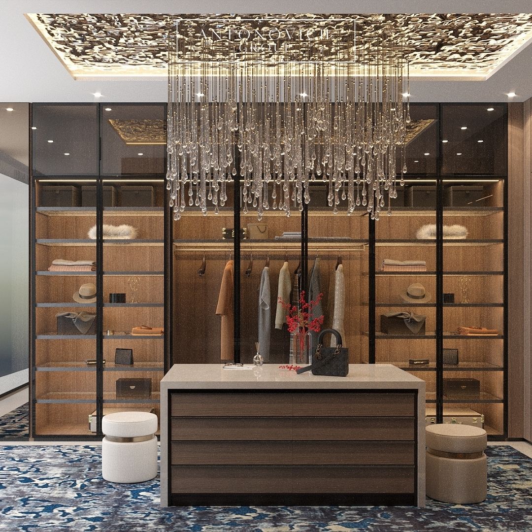 Bespoke Joinery Solution for Luxury Dressing Room Interior Design by ...