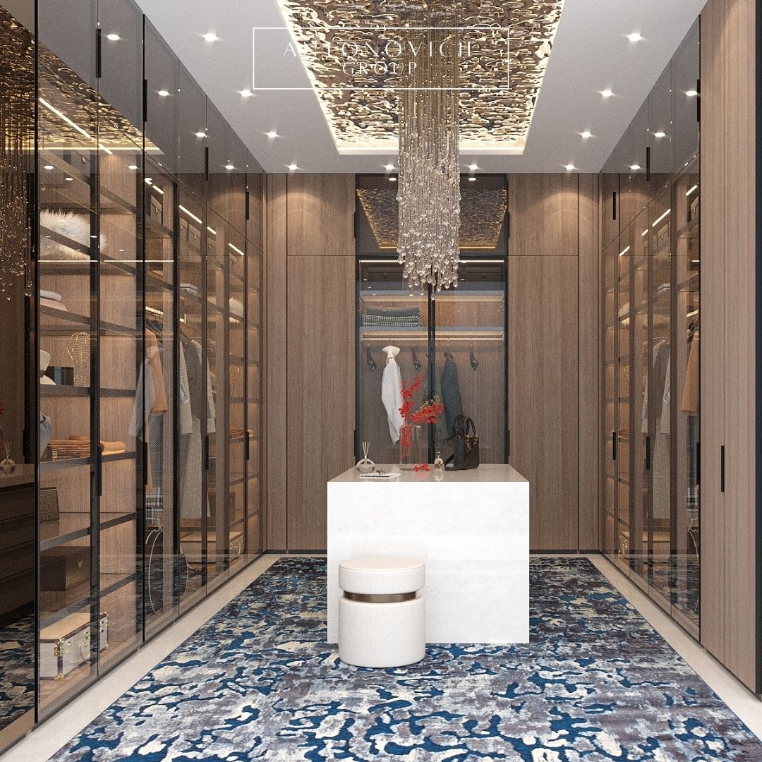 Bespoke Joinery Solution for Luxury Dressing Room Interior Design by ...