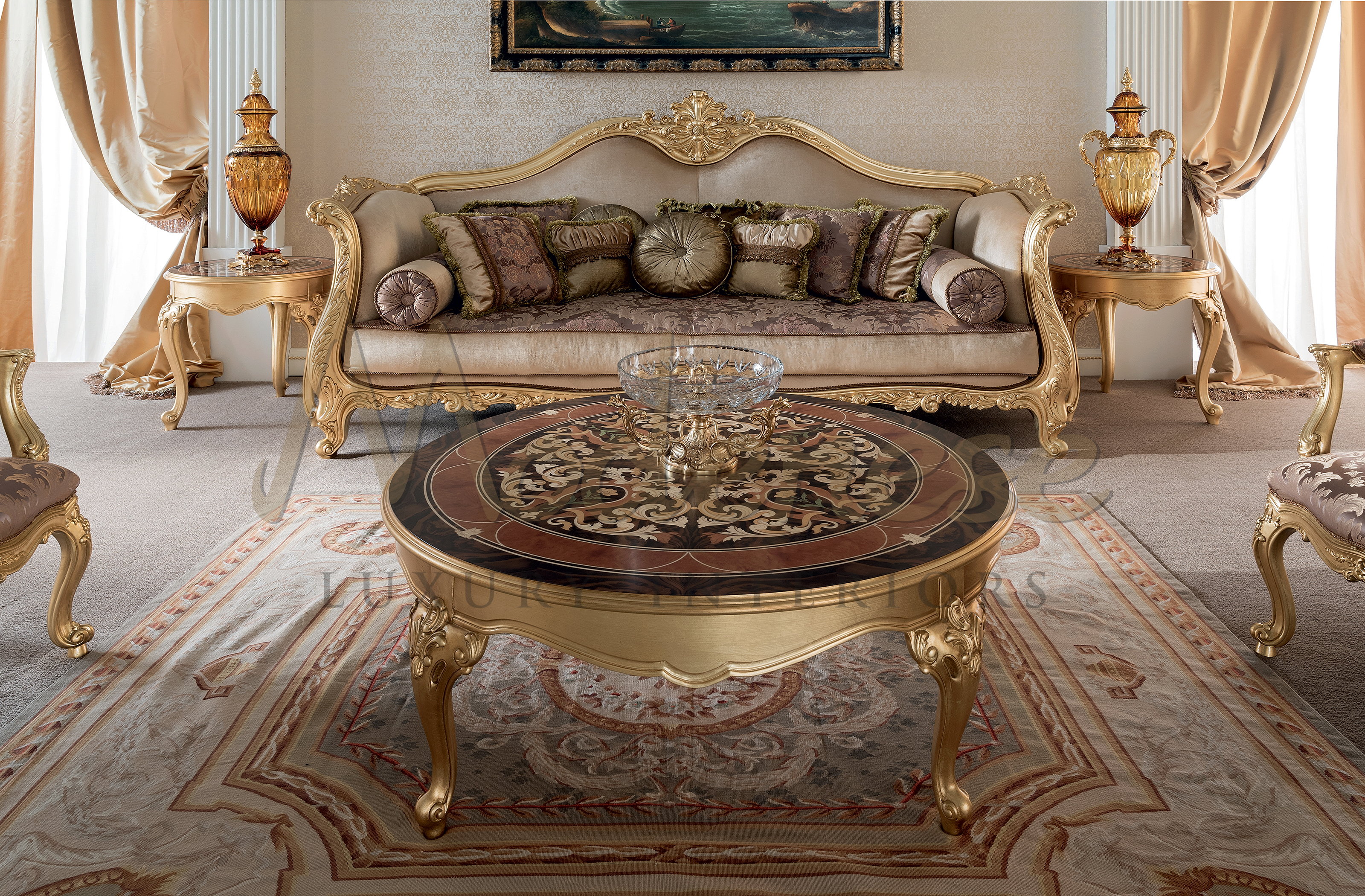 Customised Coffee Tables For Luxury Living Interiors by MODENESE Luxury ...