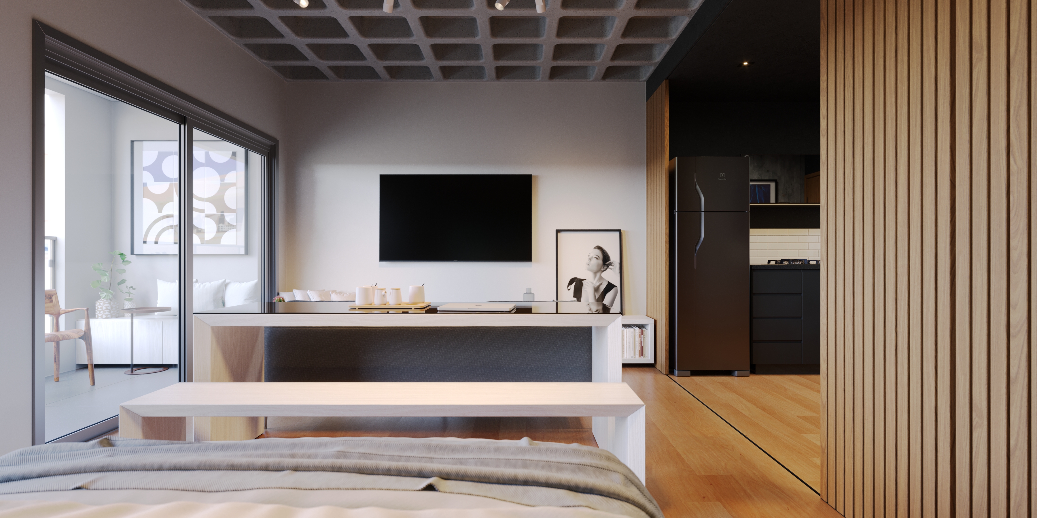 B2 Apartment by coplanar arquitetura. - Architizer