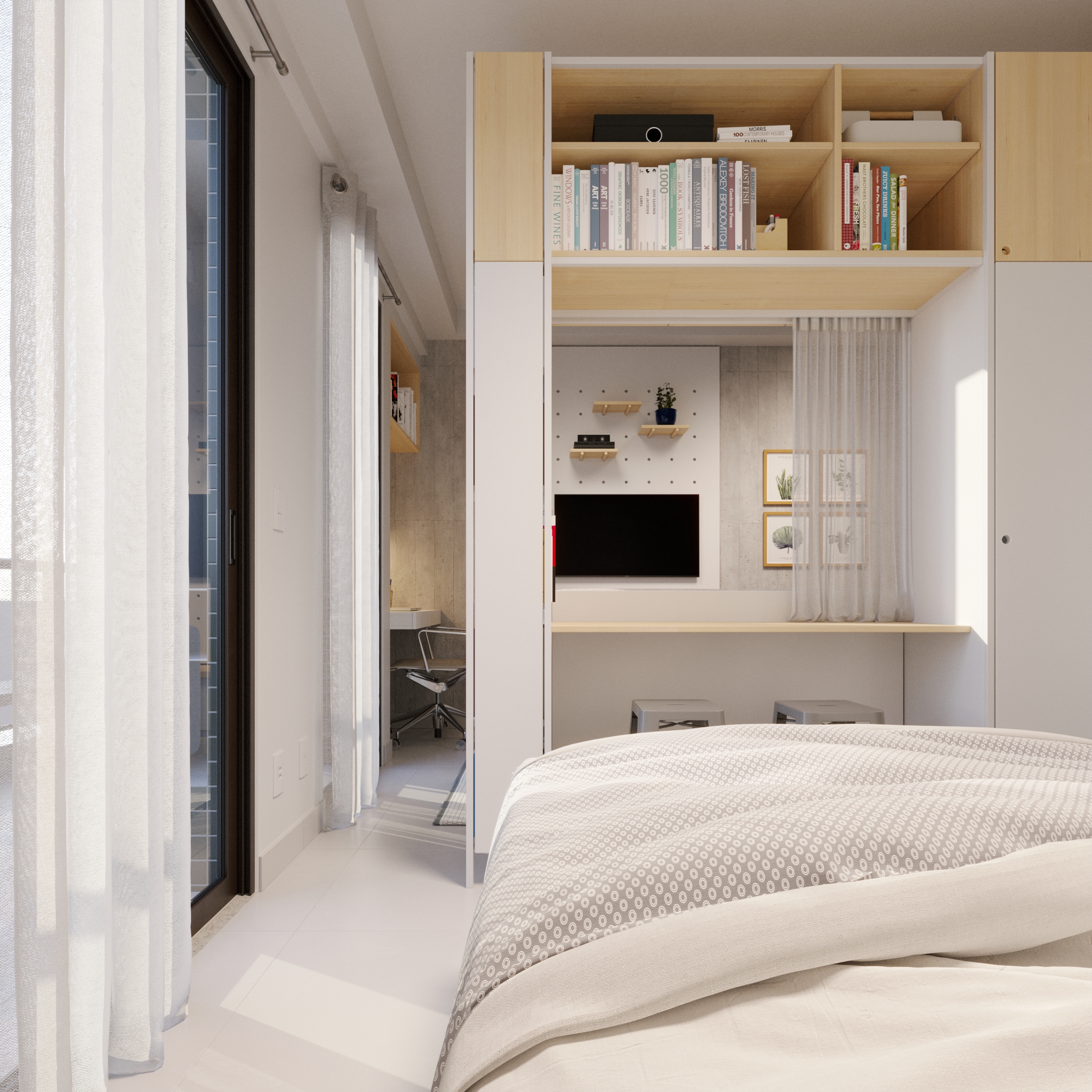 Nano Apartment by coplanar arquitetura. - Architizer