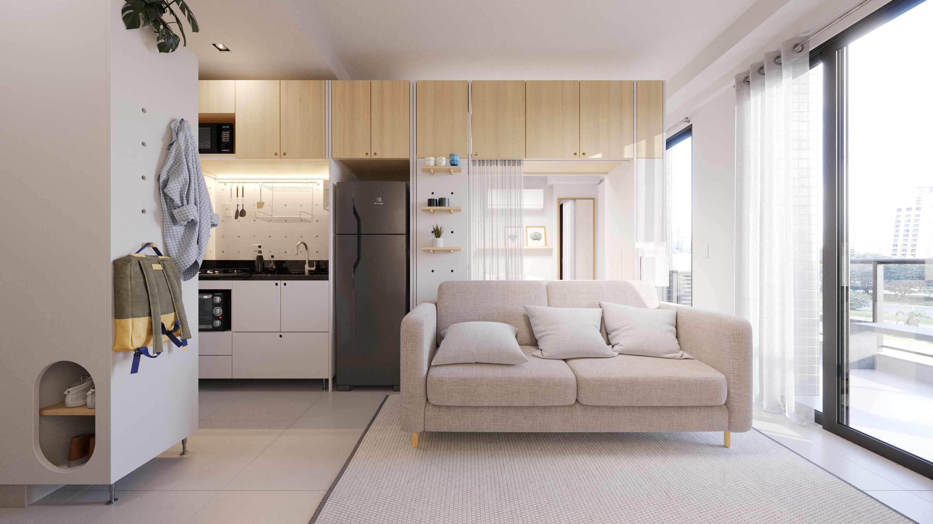 Nano Apartment by coplanar arquitetura. - Architizer