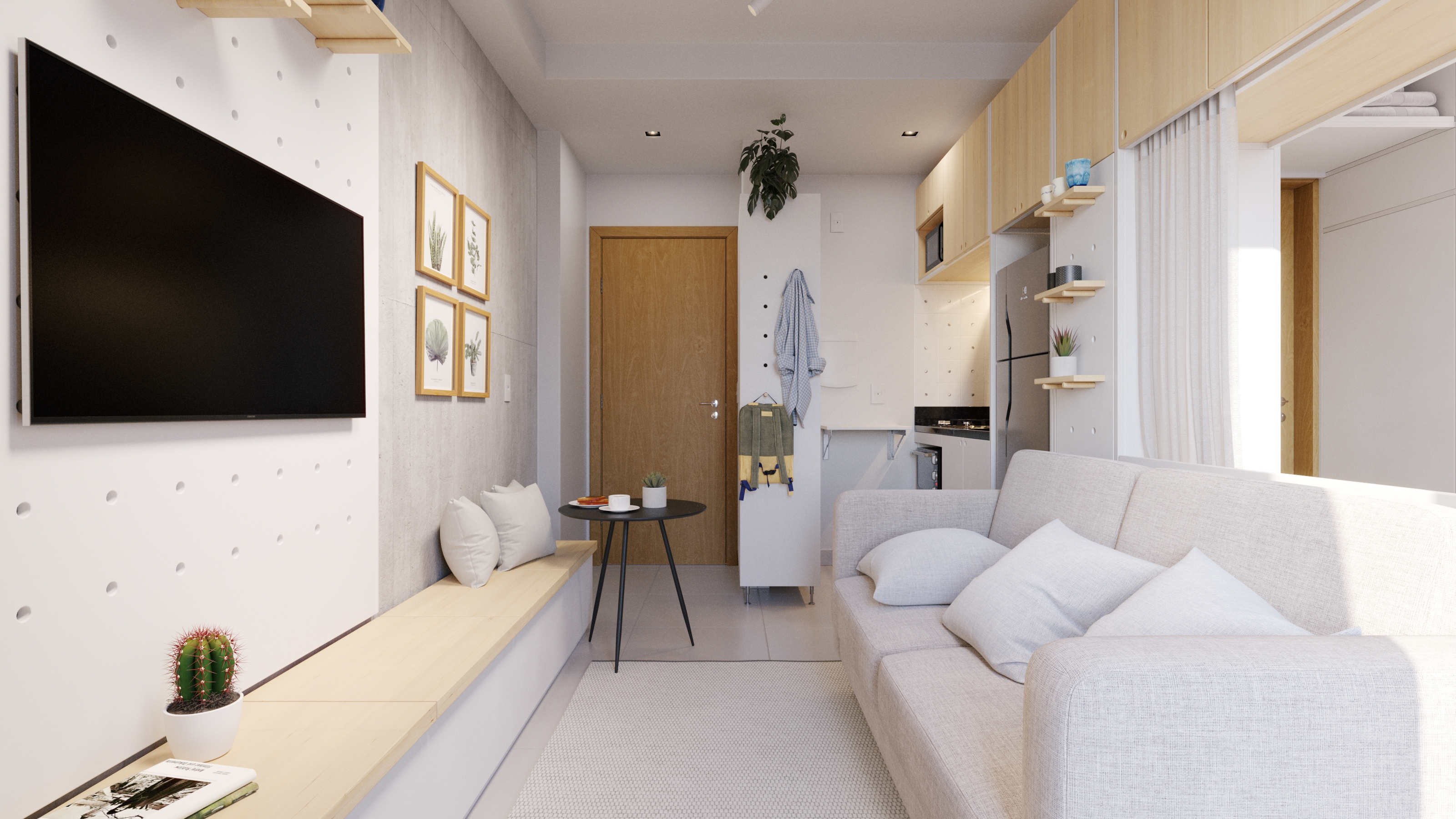 Nano Apartment by coplanar arquitetura. - Architizer