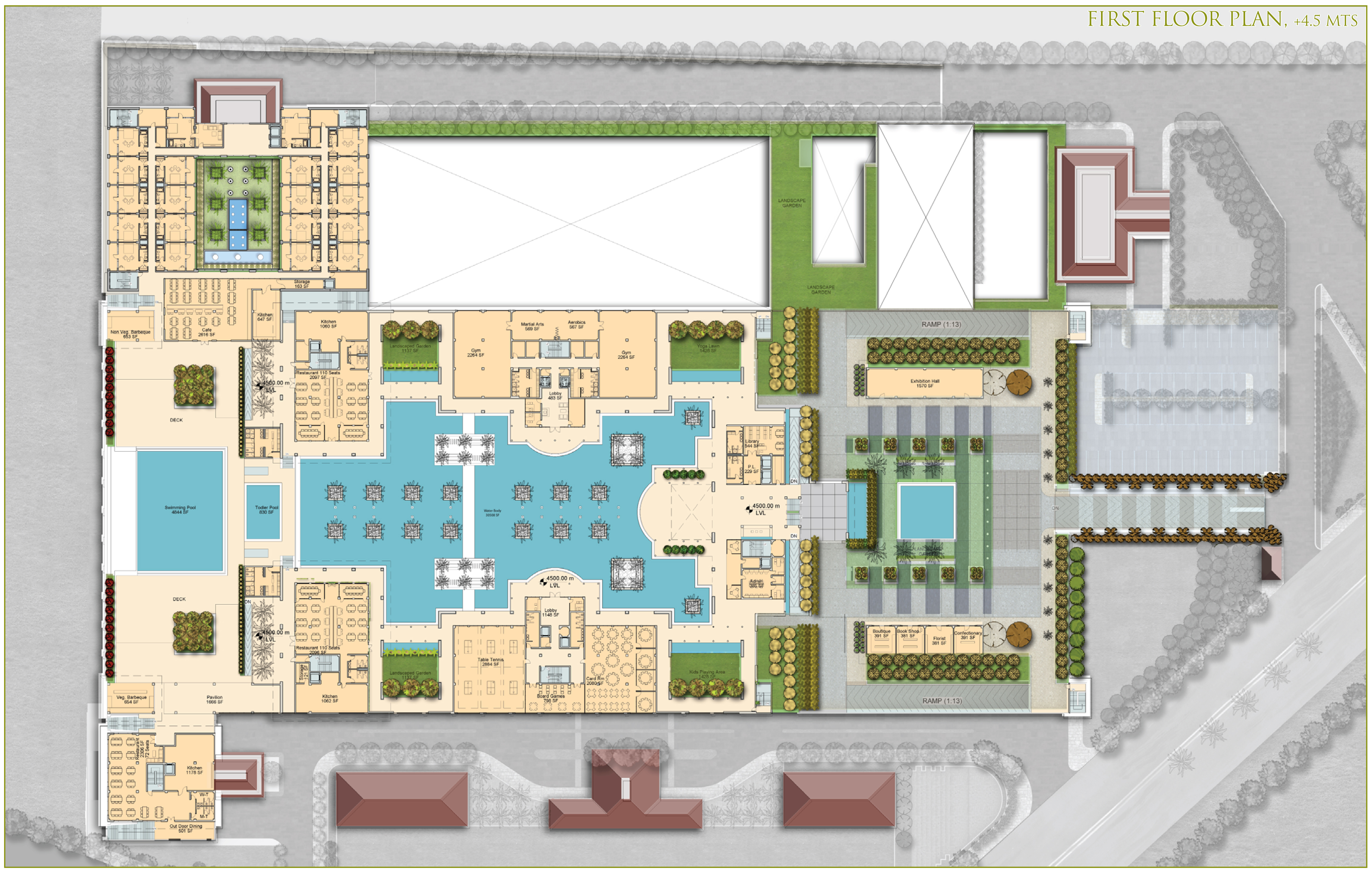 The Belvedere Golf & Country Club at Shantigram by INI Design Studio ...