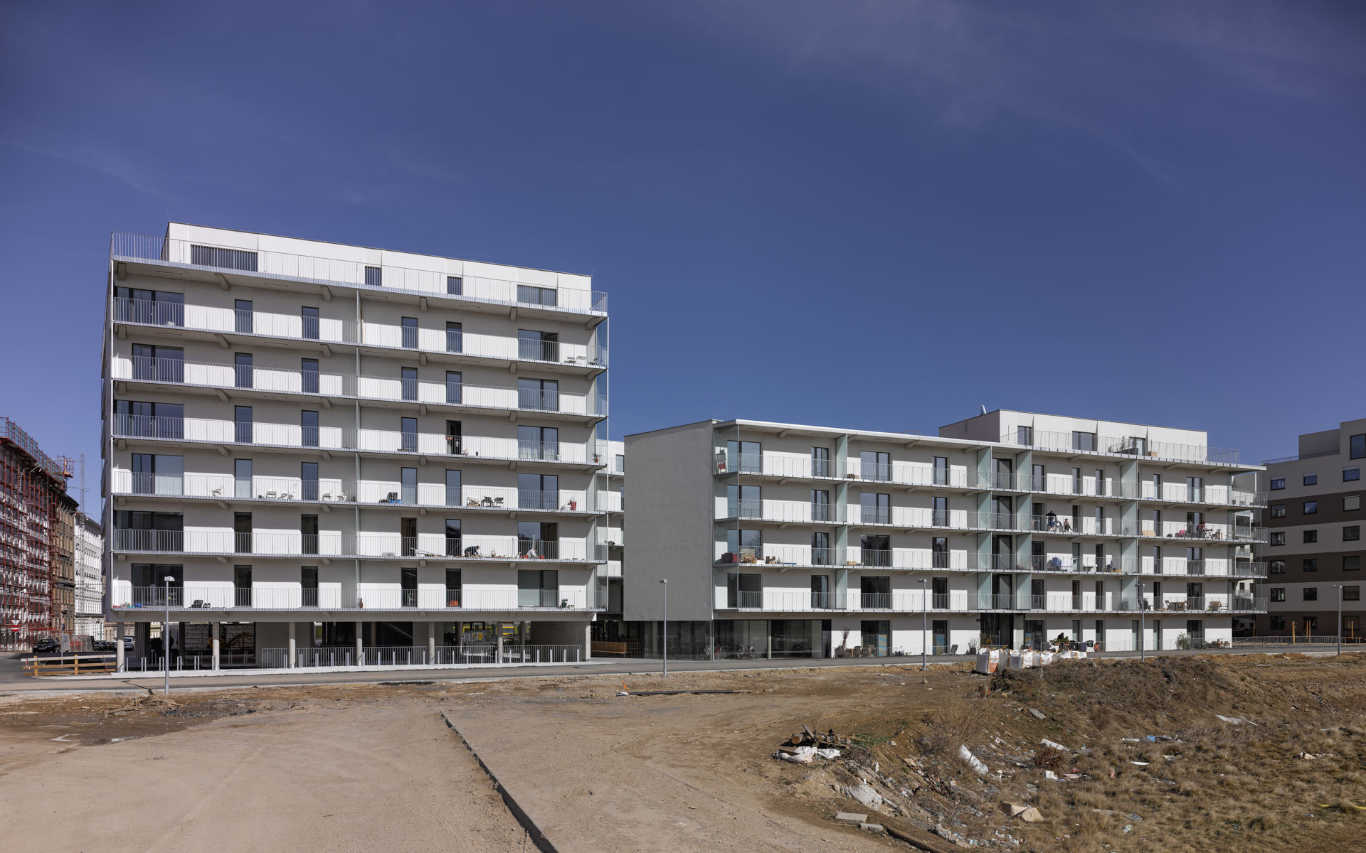 Eurogate Housing by Dietmar Feichtinger Architectes - Architizer