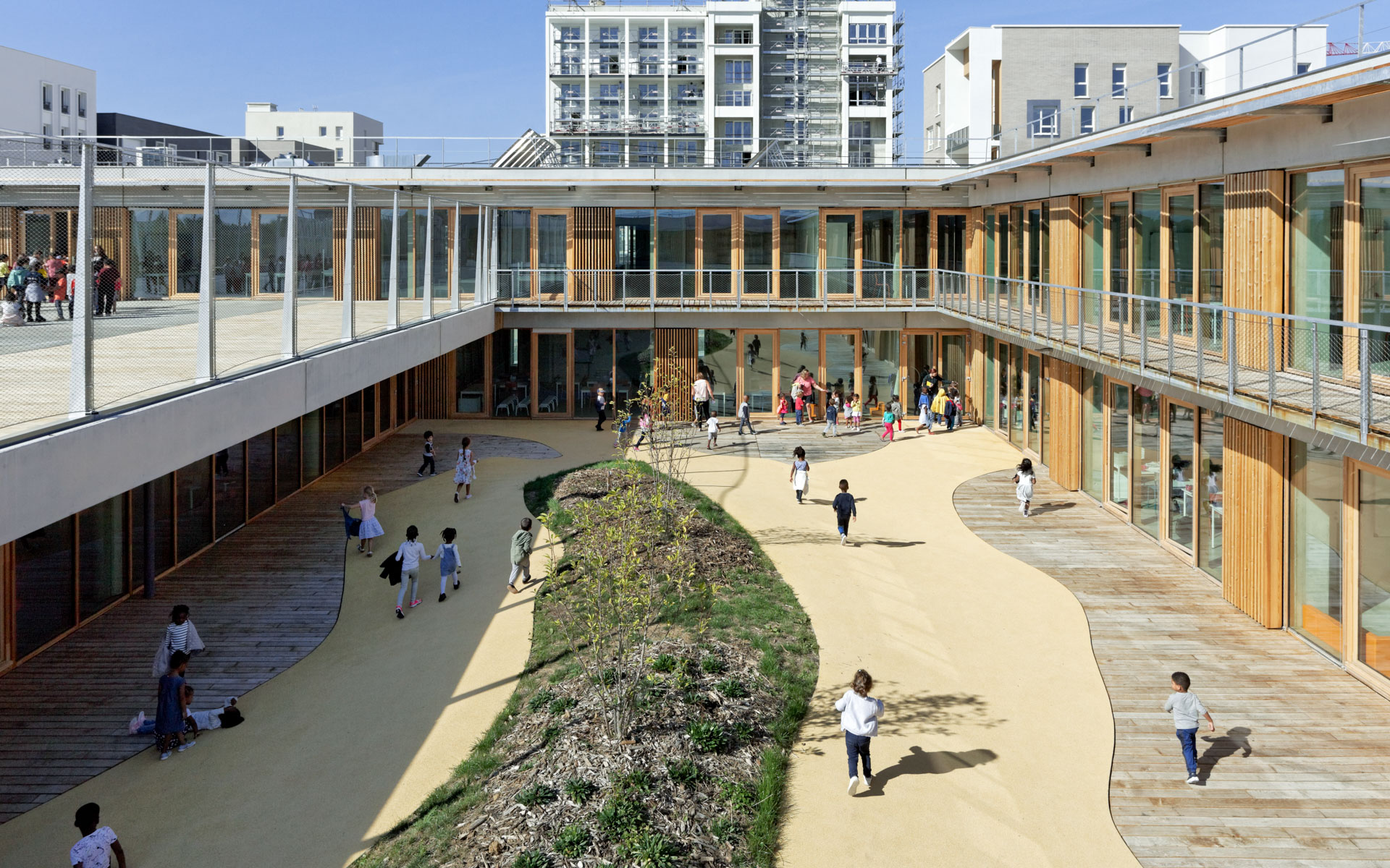 Universalis Nursery and School Center by Dietmar Feichtinger ...